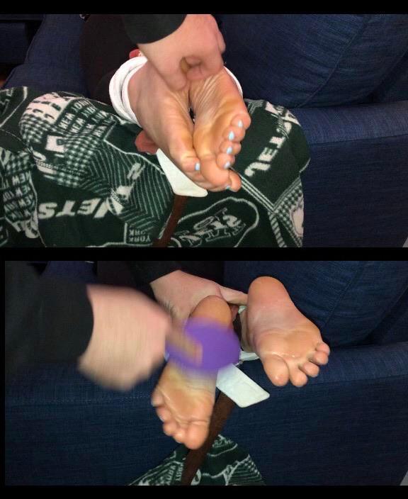Some stills of my new oily soles tickling video😁 | Scrolller