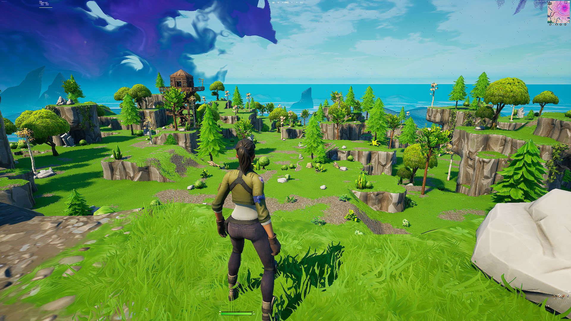some STW maps except it is using Chapter 2's graphics #1: Stonewood (More images in the replies ...
