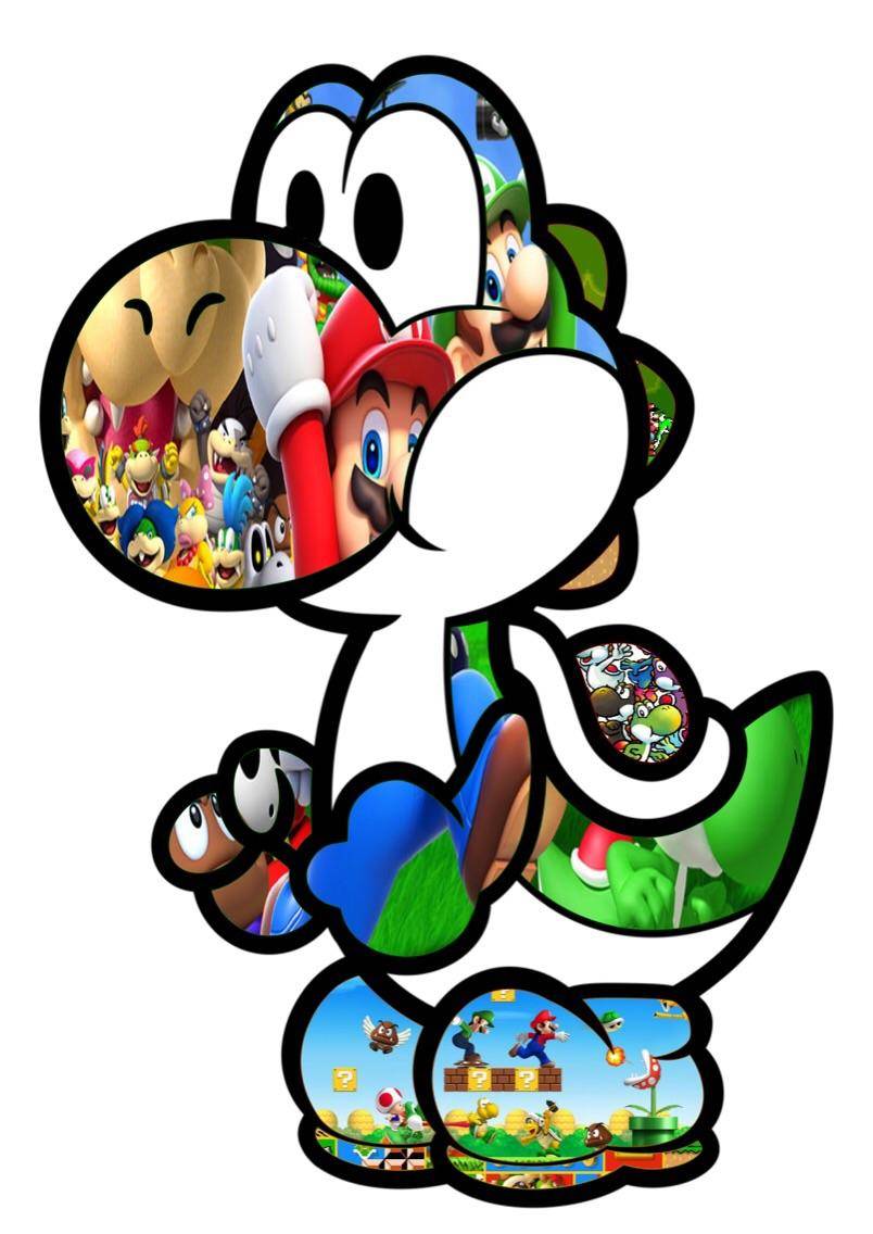 Some Yoshi art I made at school | Scrolller