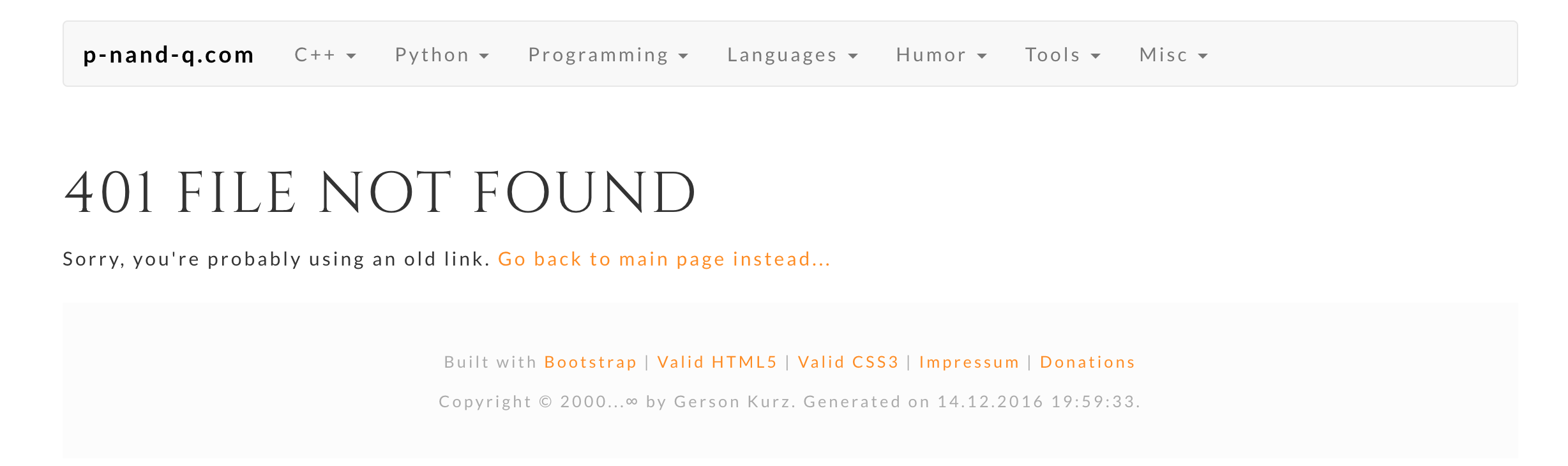 Somebody skipped the HTTP status code class | Scrolller