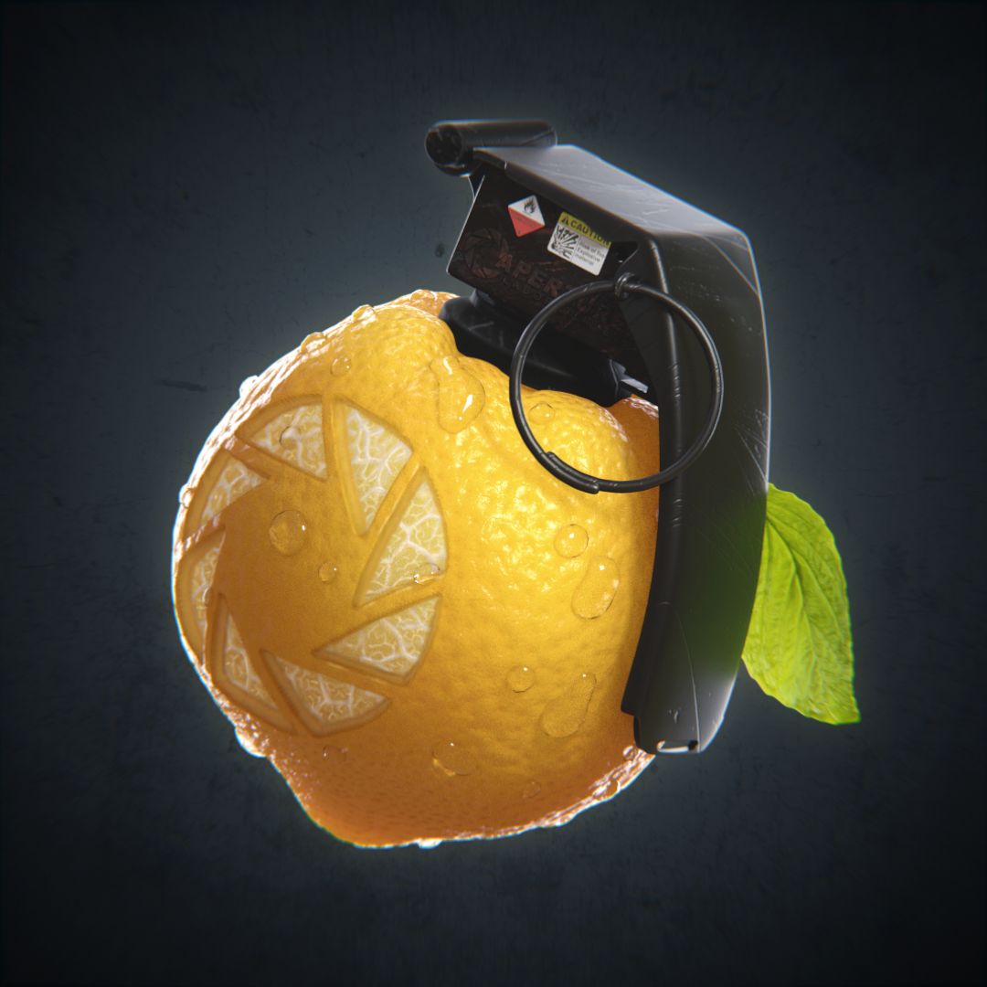 Someone made conbustable lemons in Blender | Scrolller