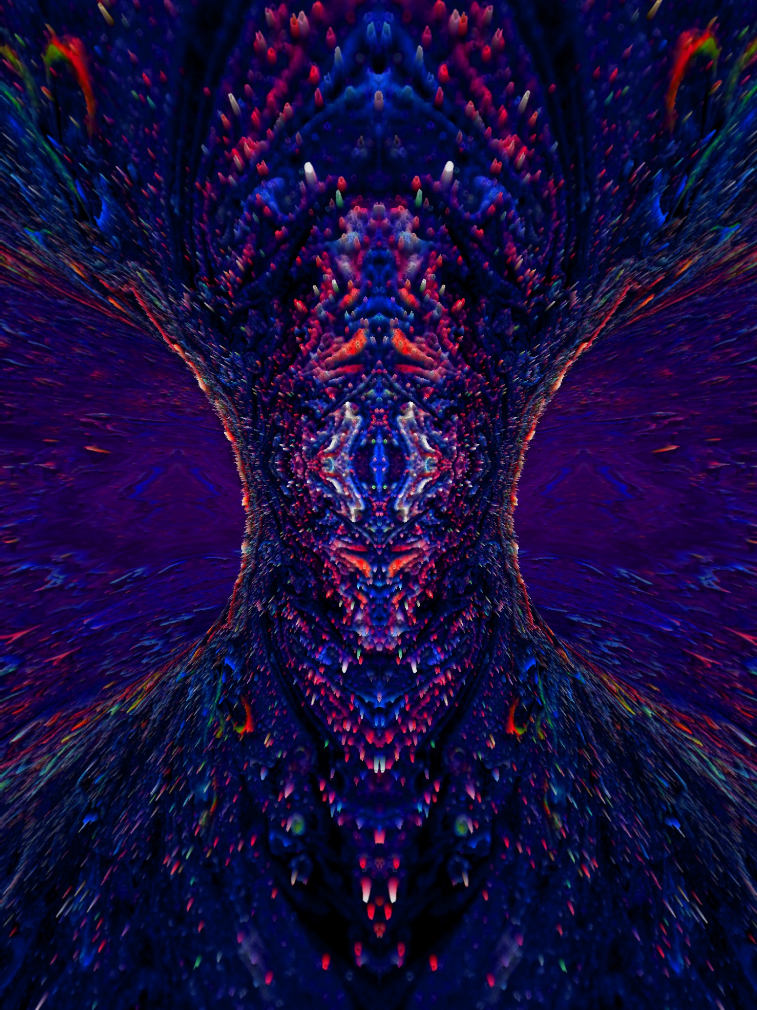Someone told me to post it here. My first attempt on some trippy art. Is it worthy? | Scrolller