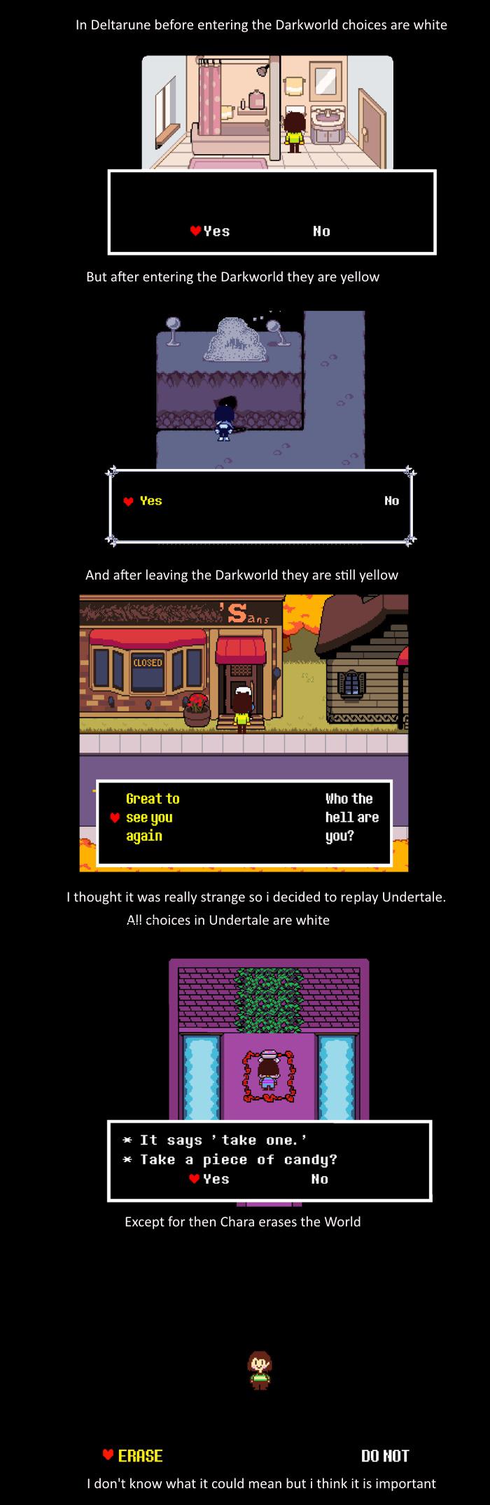 Someting I noticed in Deltarune | Scrolller