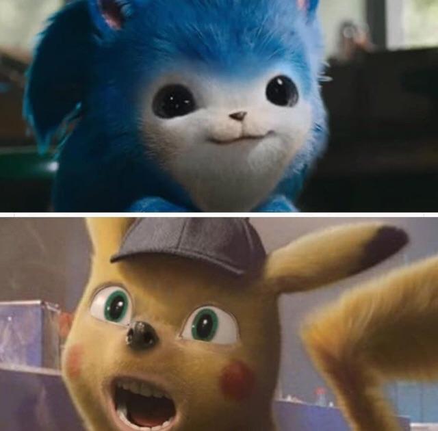 Sonic and pikachu face swap | Scrolller