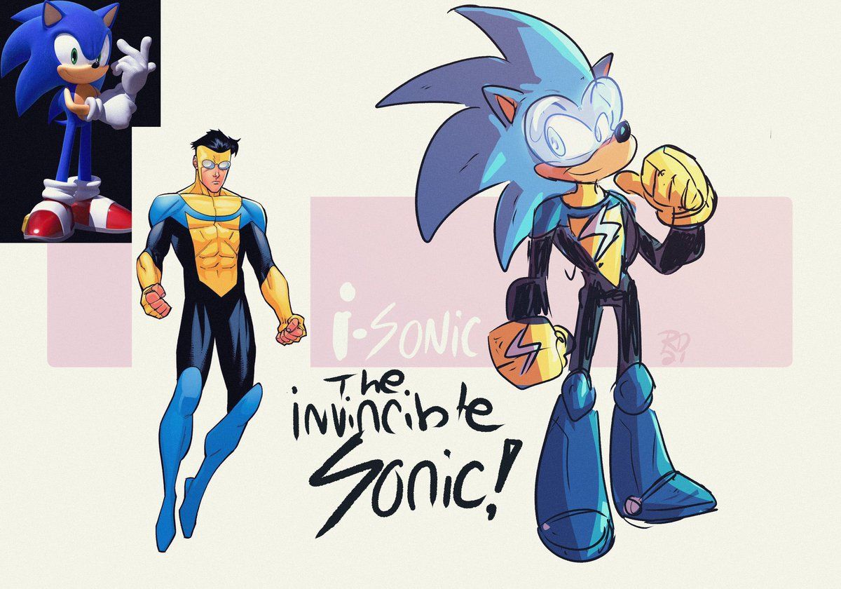 sonic is...............Invincible by Rashad Doucet | Scrolller