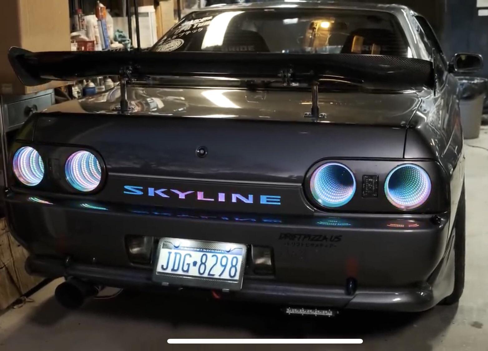 The tail lights on this R32 | Scrolller