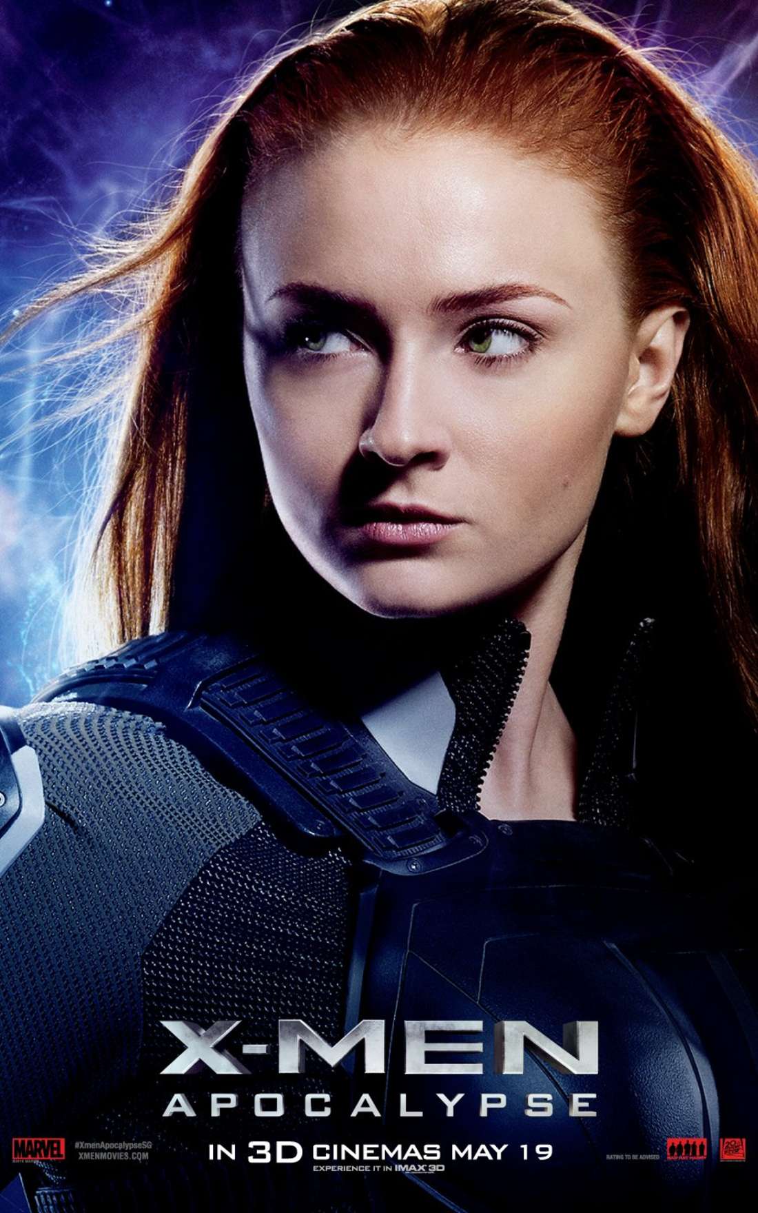 Sophie Turner (Jean Grey Poster) | Scrolller