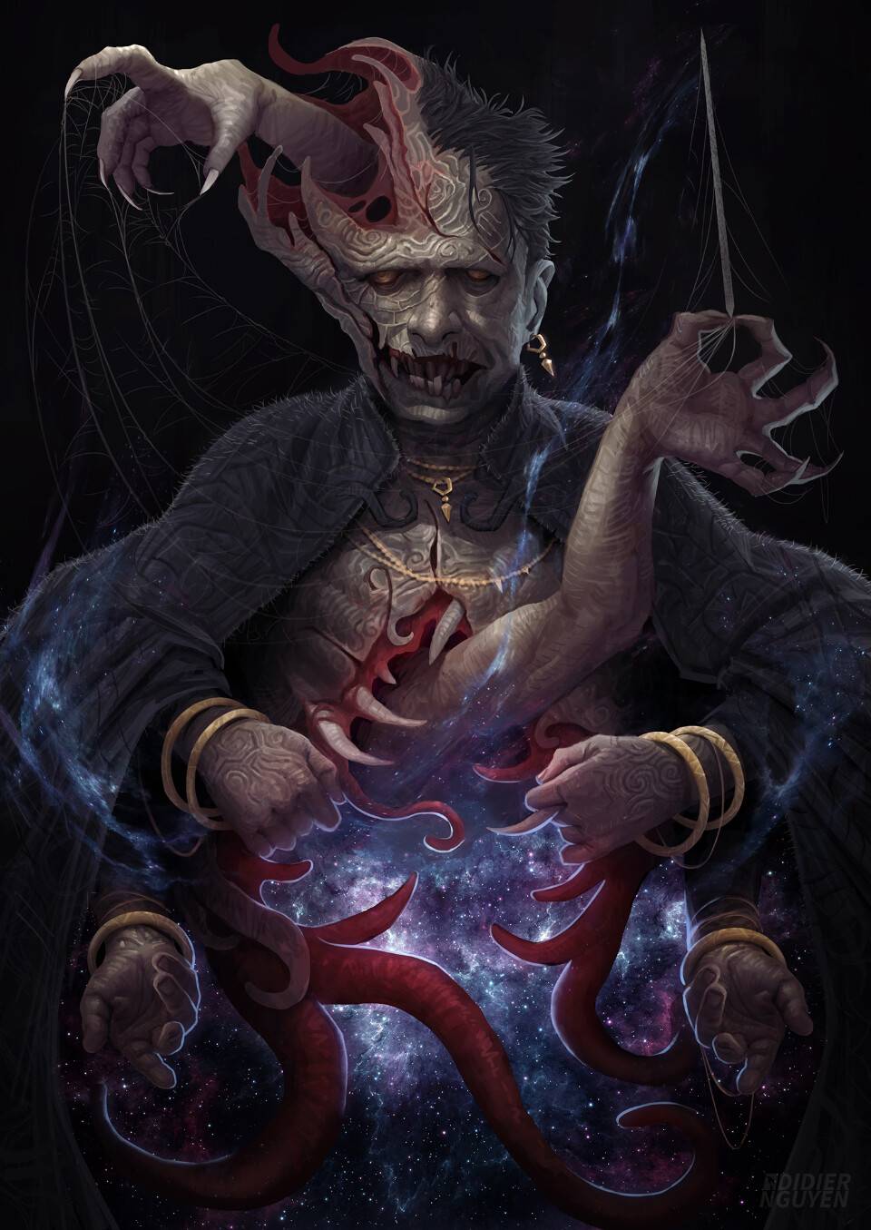 Sorcerer of the Old Gods by Didier Nguyen | Scrolller