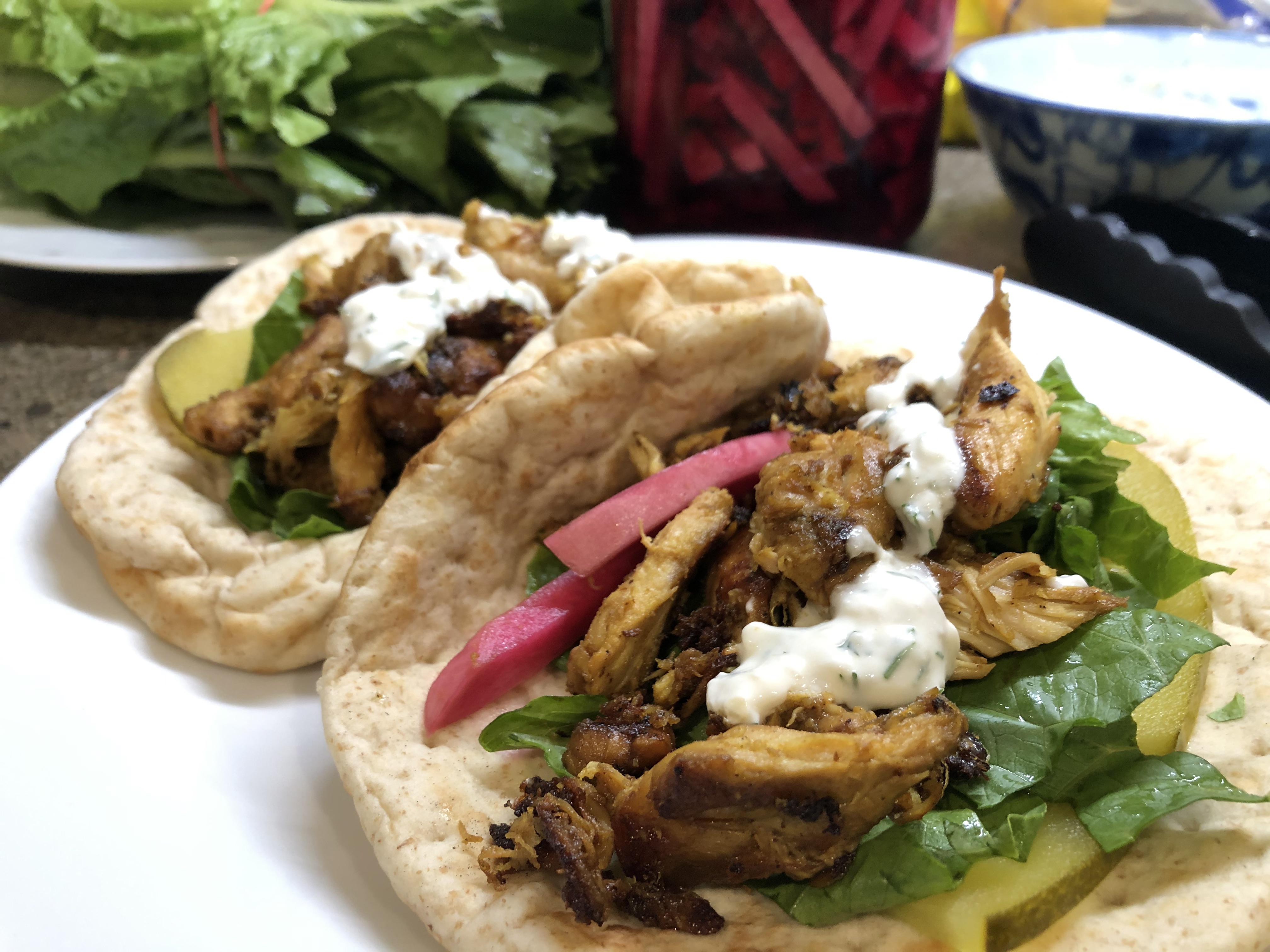 Sous vide chicken shawarma | Scrolller
