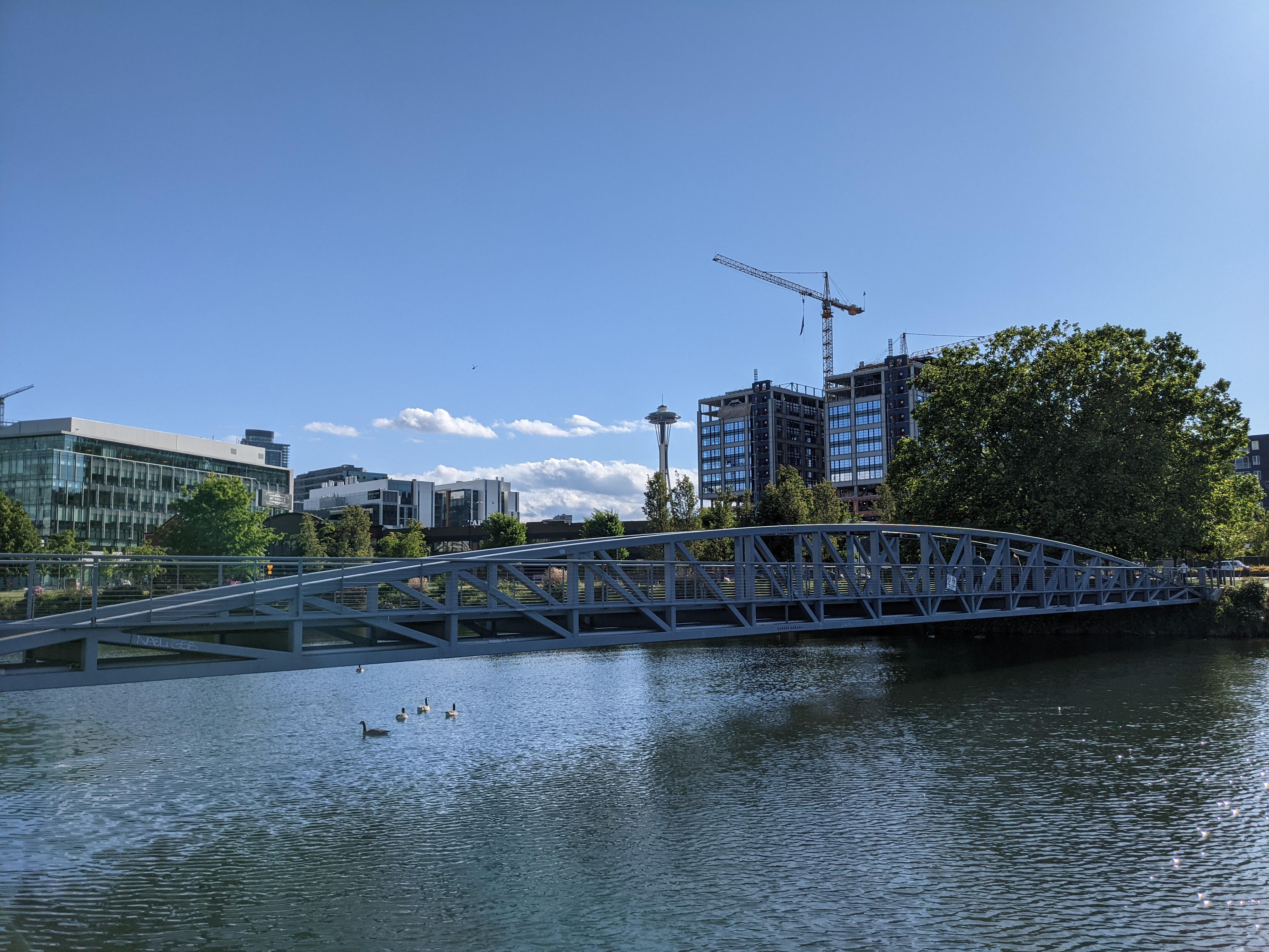 South Lake Union Pedestrian Bridge, Seattle | Scrolller