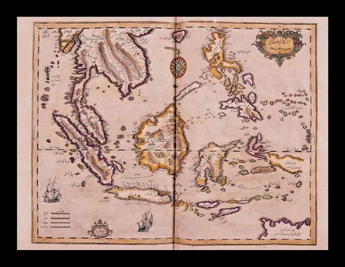 Southeast Asia map drawn by an Ottoman cartographer (1728) | Scrolller