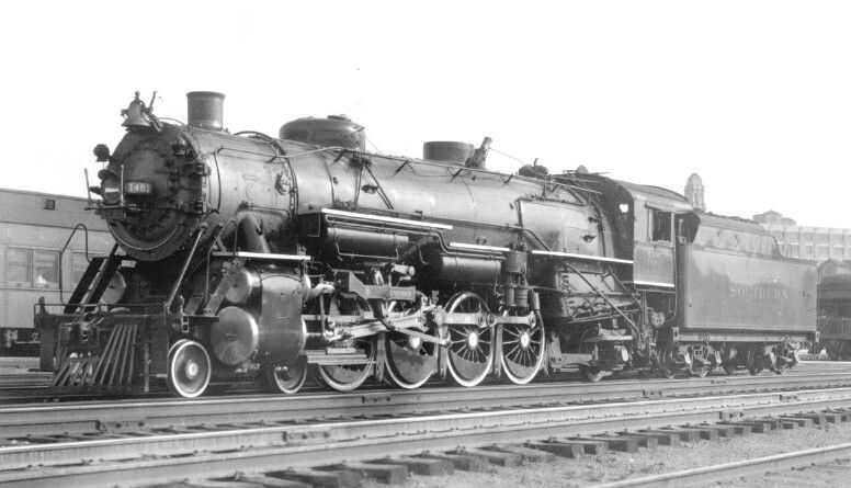 Southern Railway SOU #1481. A Ts-1 Class 4-8-2 "Mountain" type steam locomotive. [776x445 ...