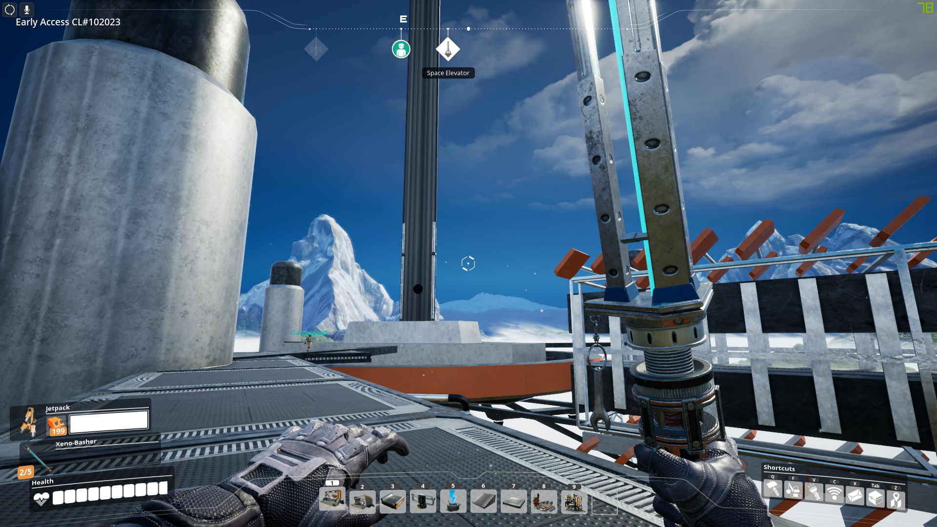 space-elevator collision mesh when? | Scrolller