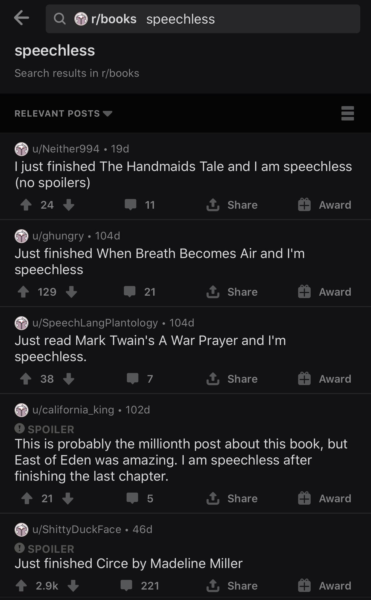 speechless | Scrolller