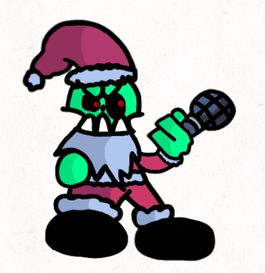 Spent like an hour on Zanta from EDDSWORLD in FNF art style | Scrolller