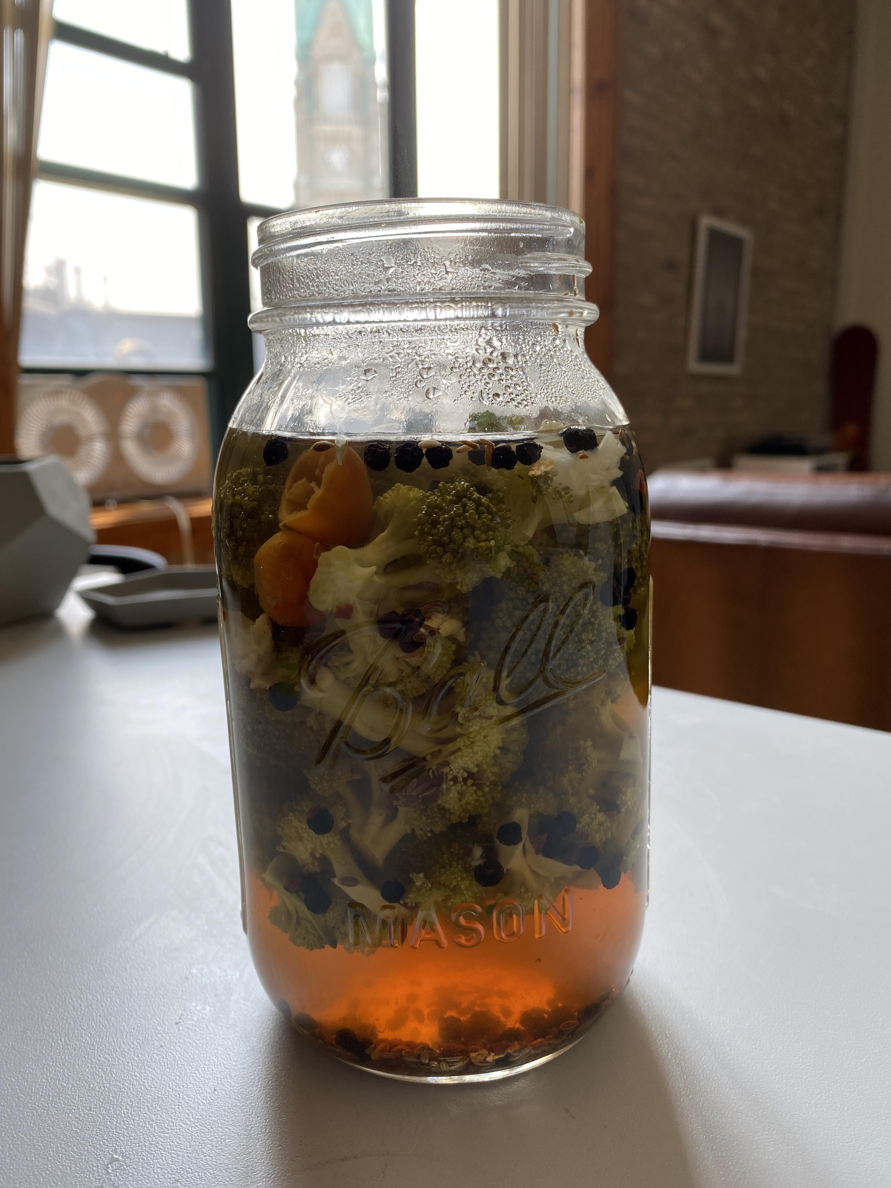 Spicy Dill Broccoli Pickles | Scrolller