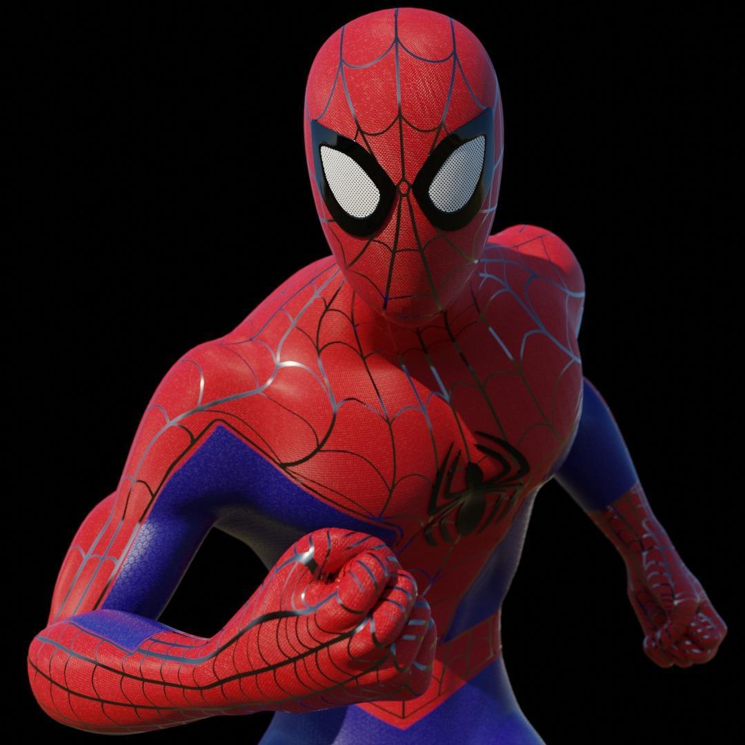 Spider-Man made with blender | Scrolller