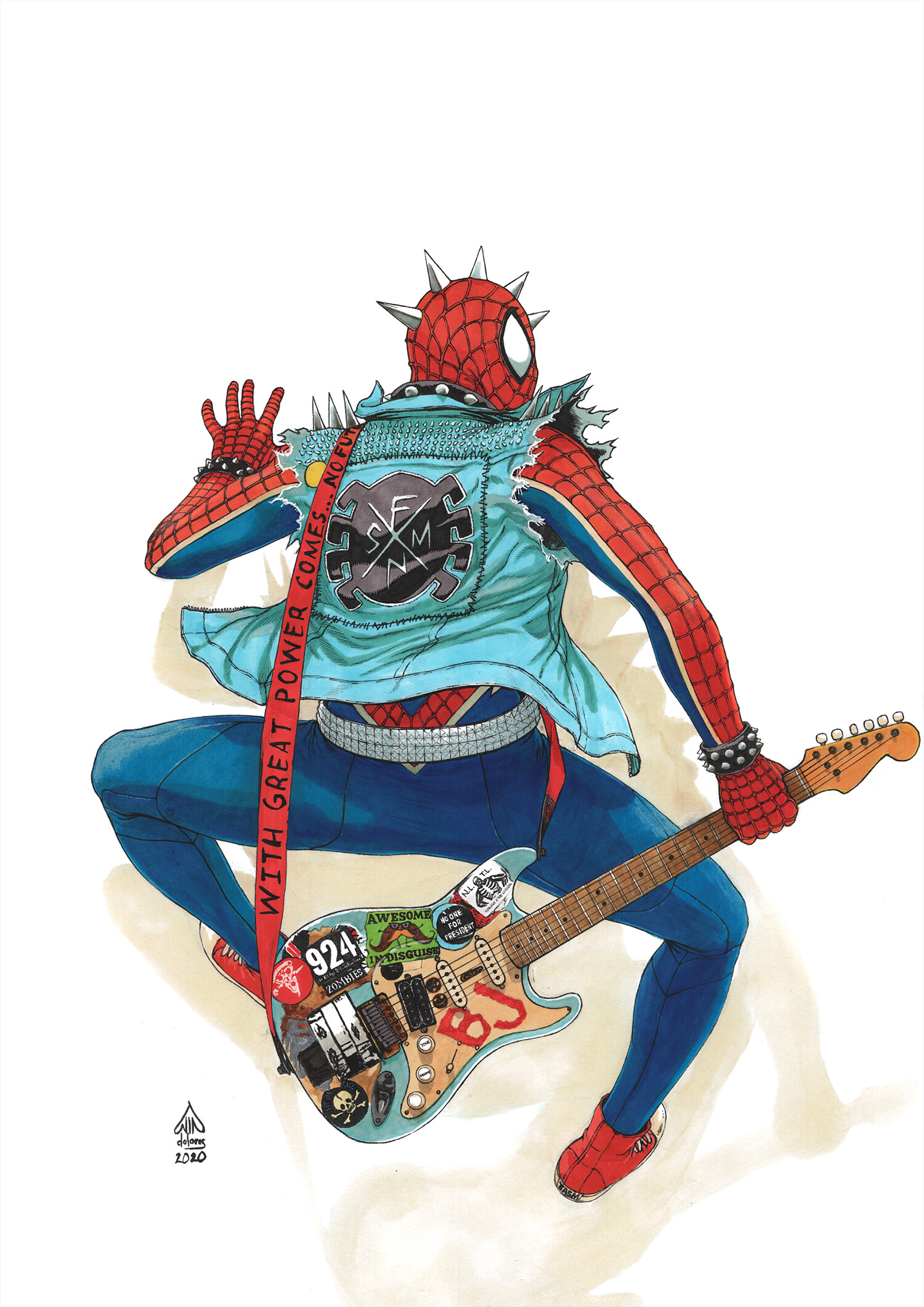 Spider-Punk by Win Dolores | Scrolller