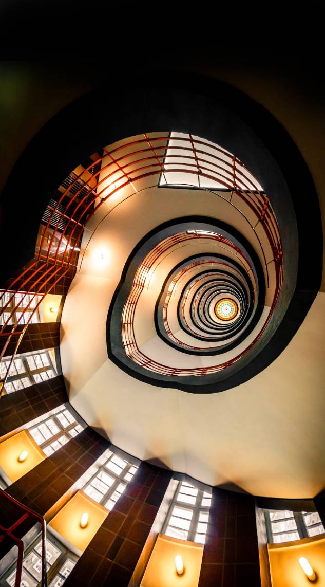 Spiral Stairway | Scrolller