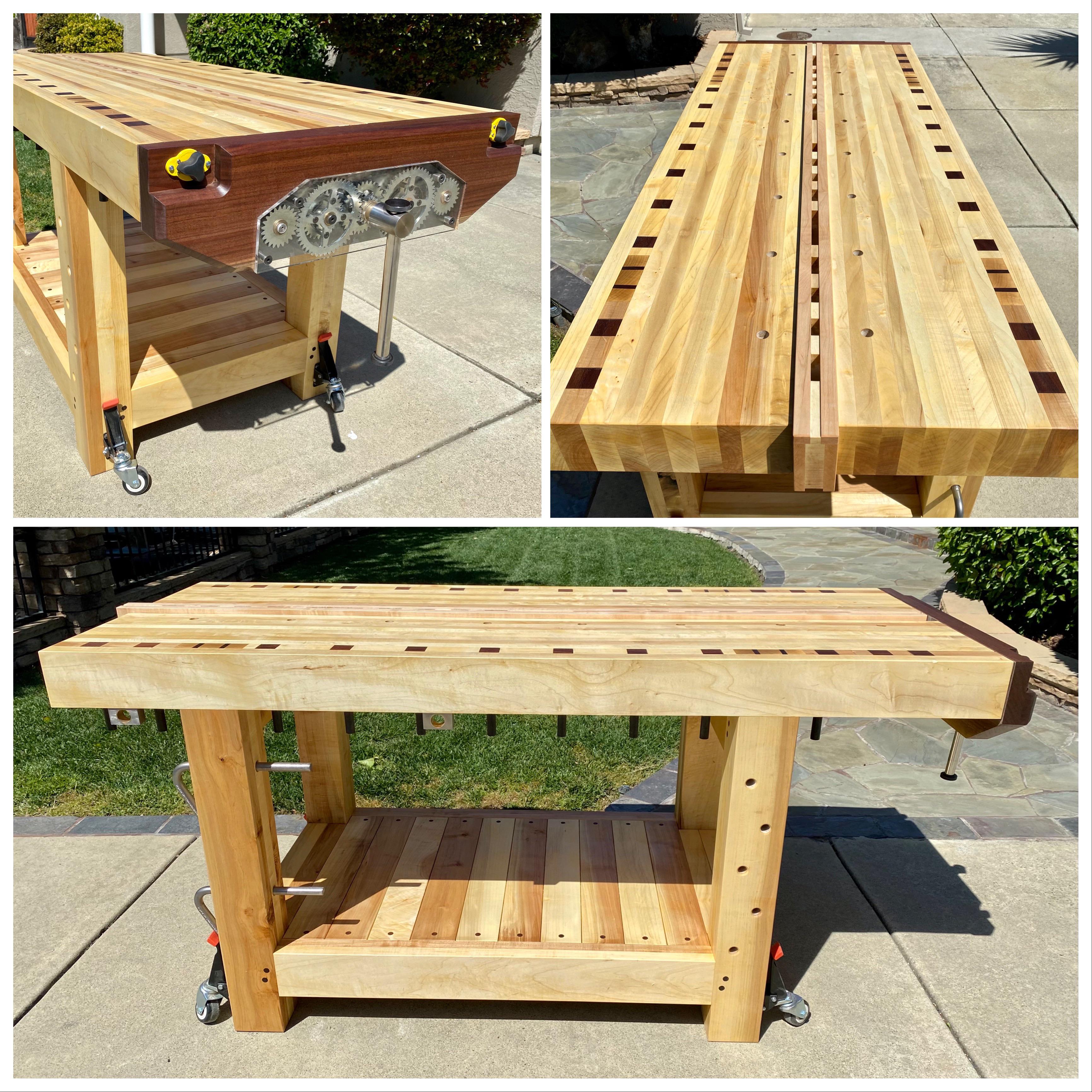 Split top Roubo progress update | Scrolller