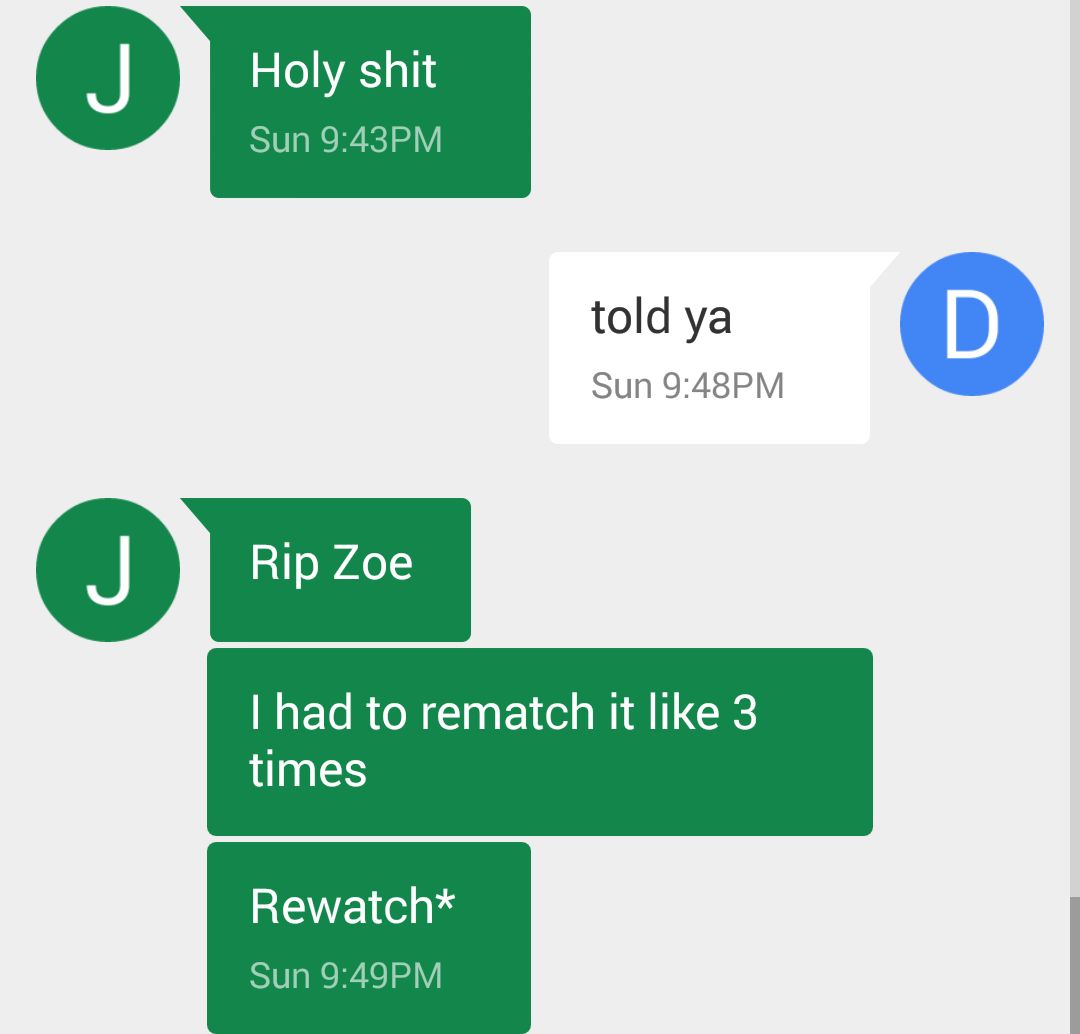 [SPOILERS] He's only just beginning | Scrolller