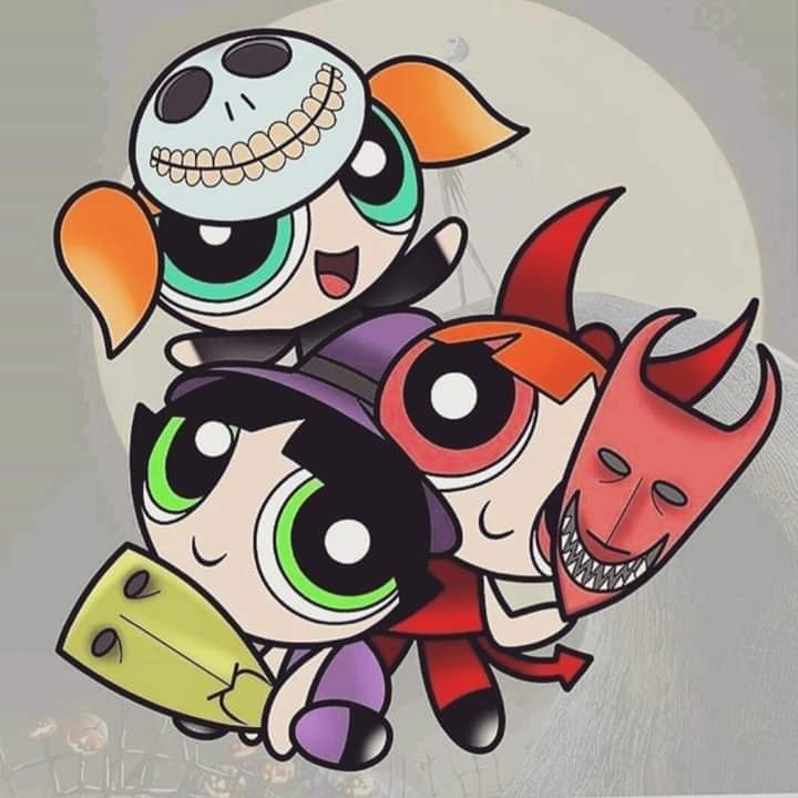 Spoopy PowerPuff Girls!! Two of my favorite things combined! 😊😁 | Scrolller