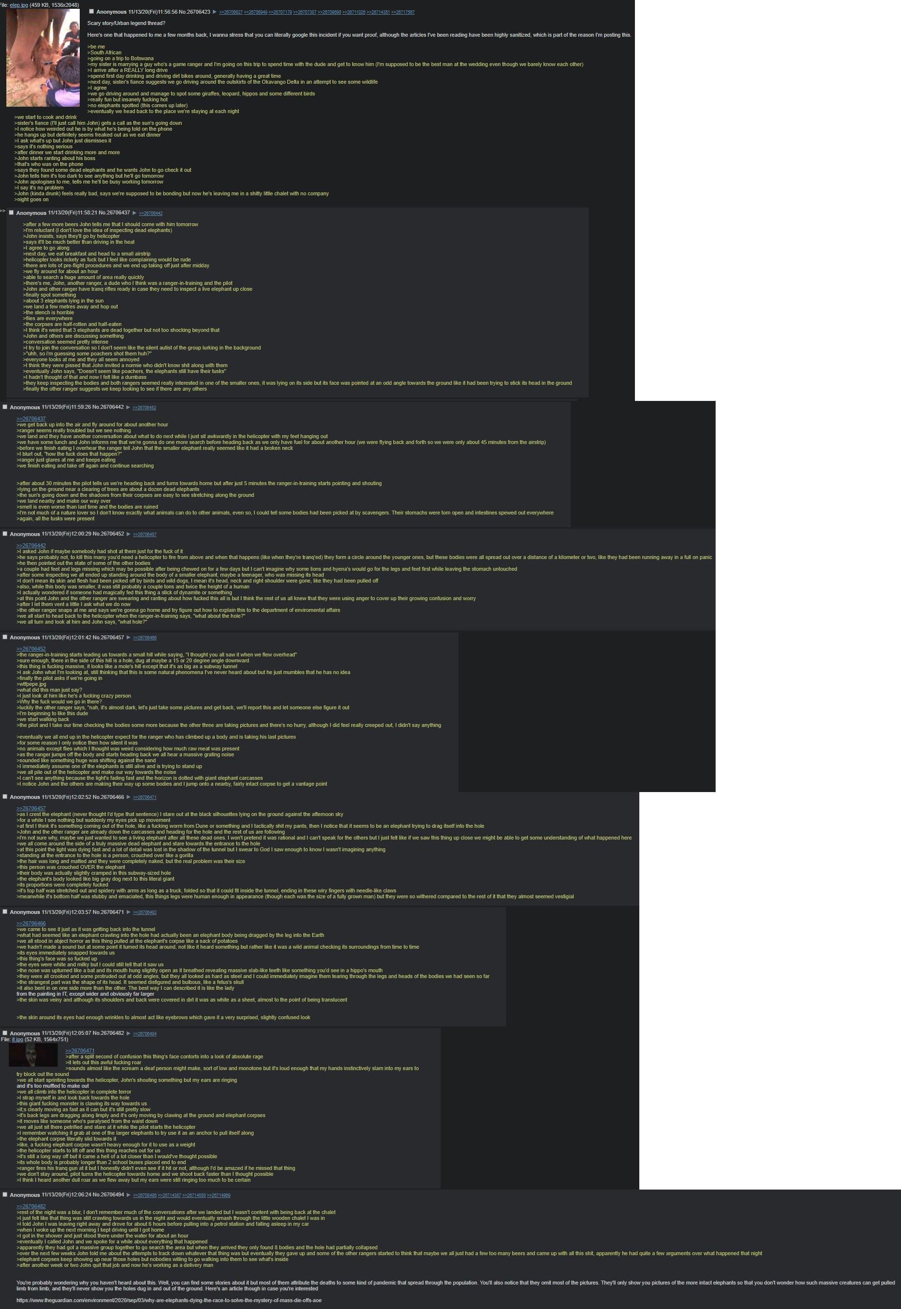 Spoopy Thread of the Day | Scrolller