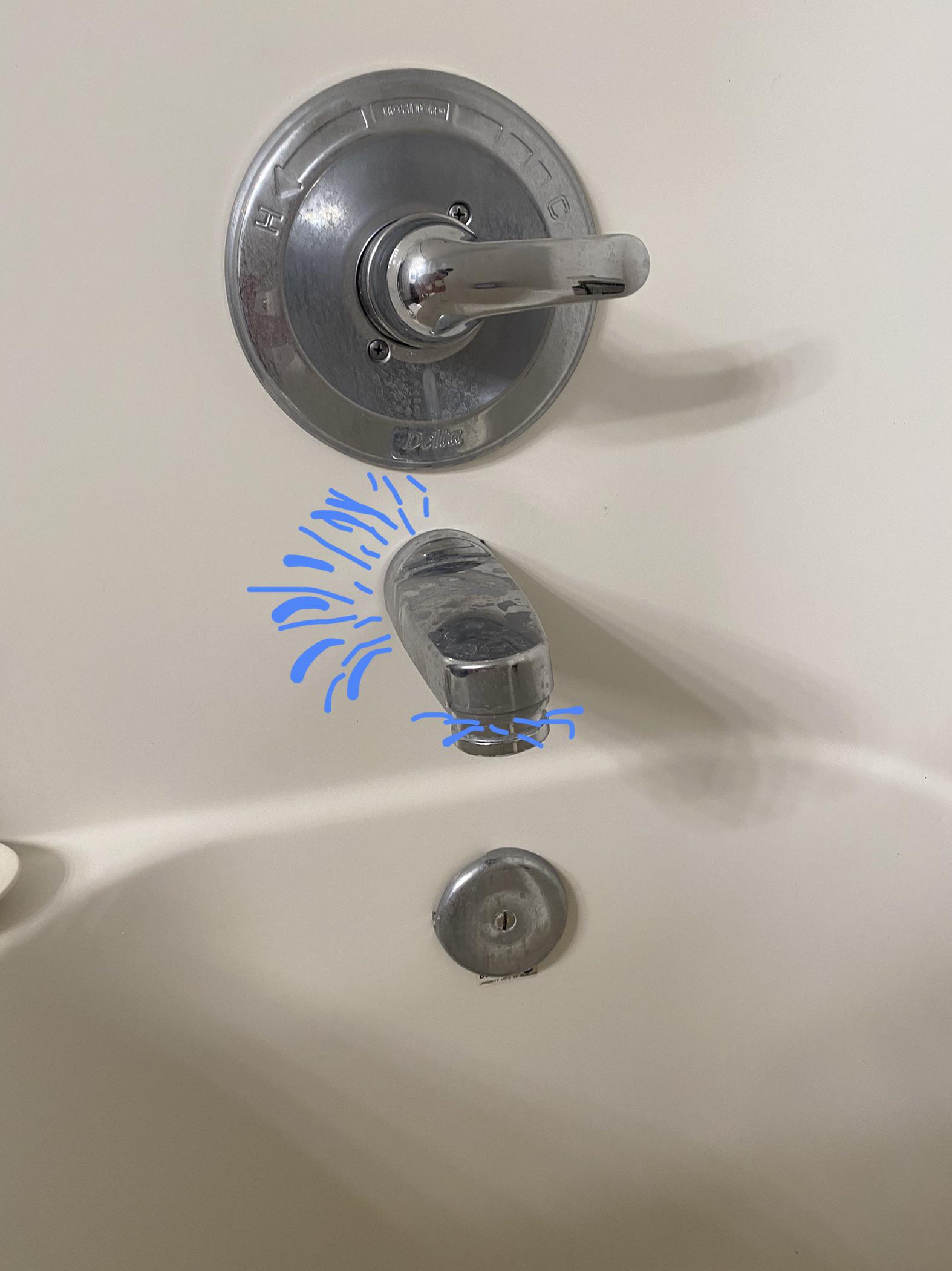 Sprung a leak, water coming out downstairs at the baseboards! Help! | Scrolller