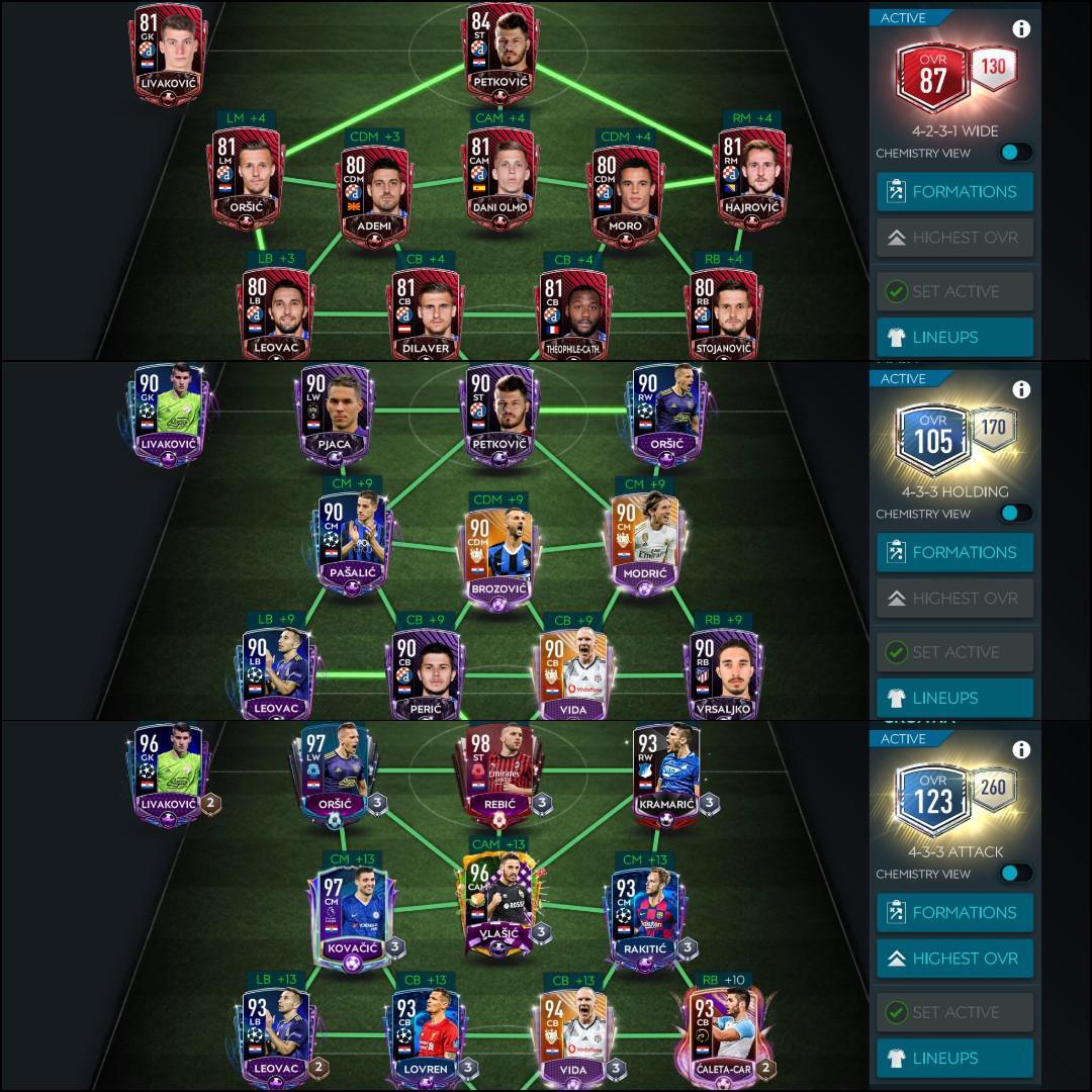 [Squad Building] Full progression | Scrolller