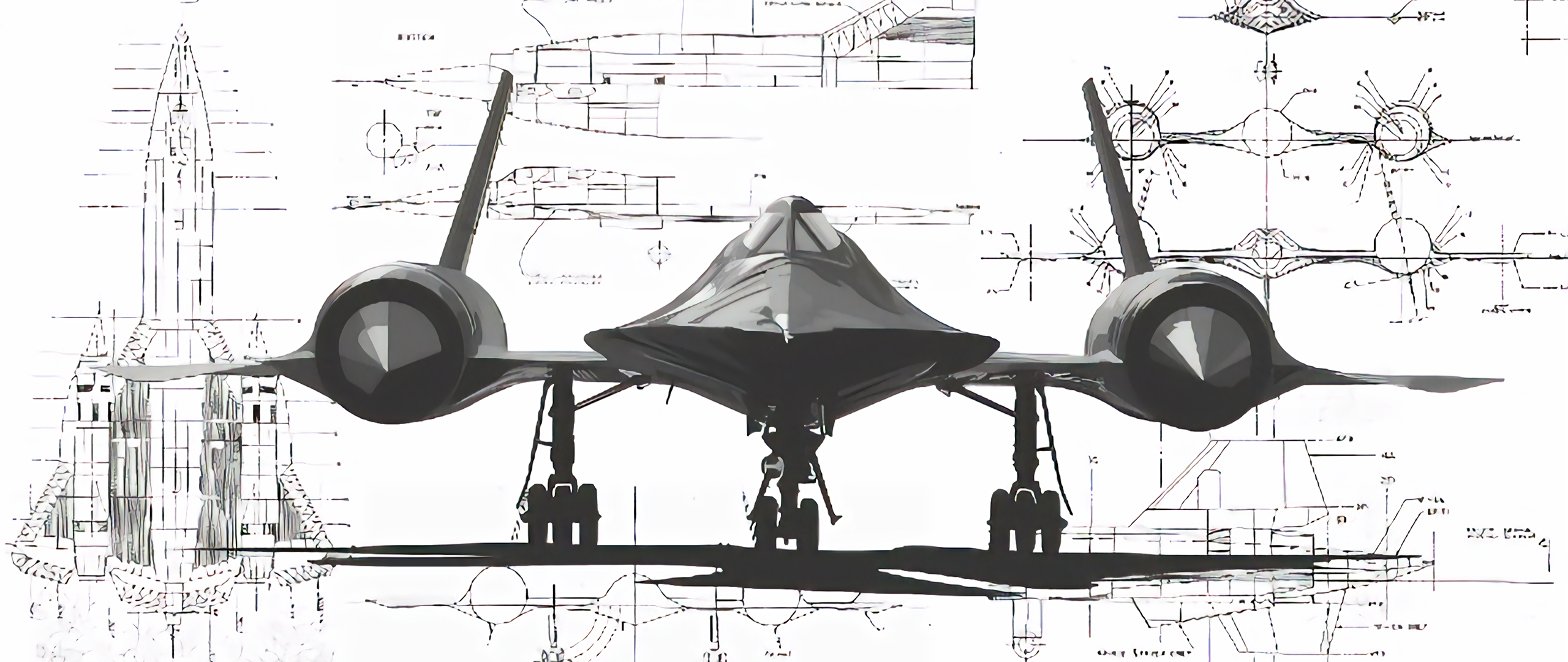 SR-71 Schematics [2560x1080] | Scrolller
