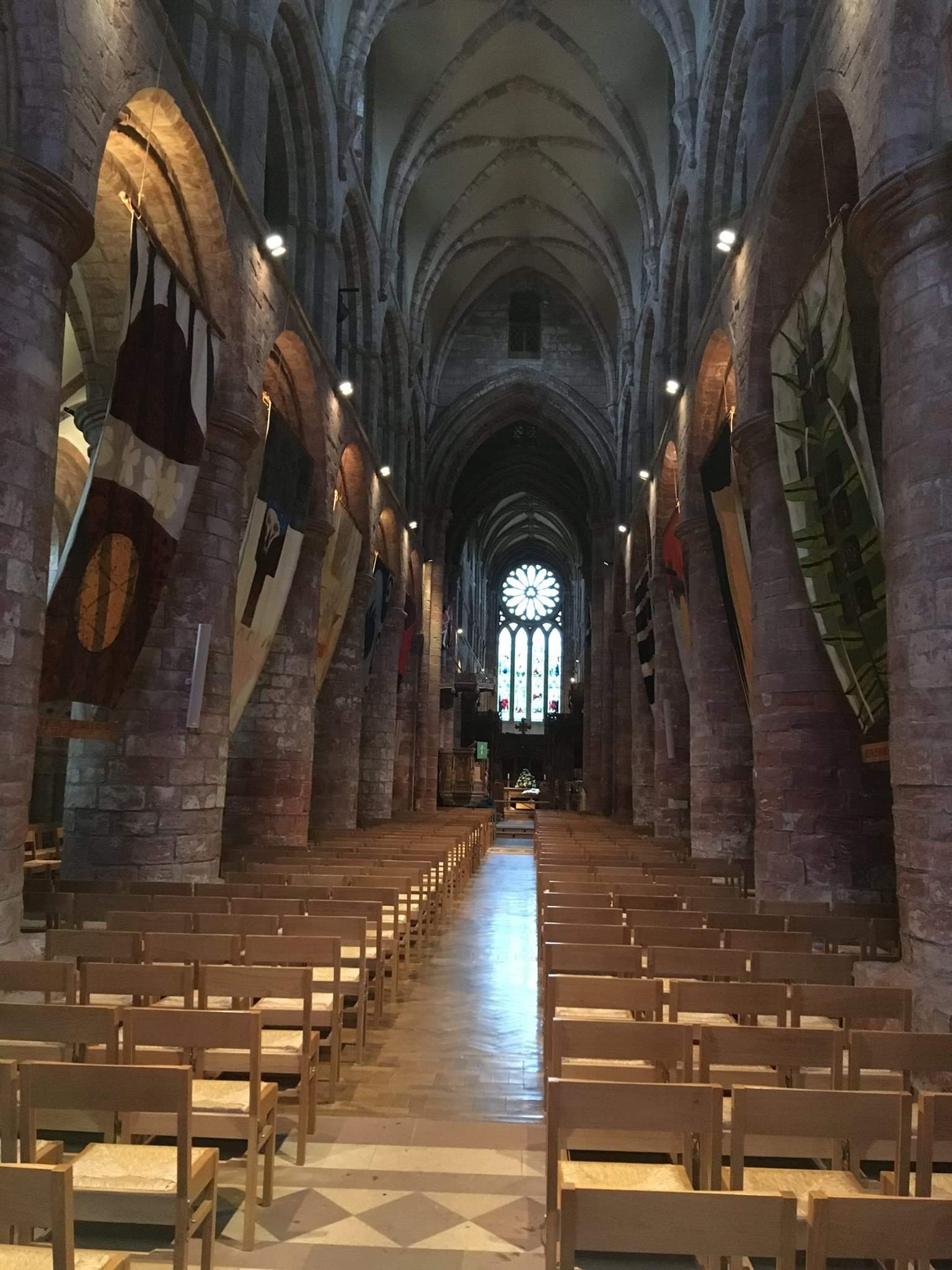 St. Magnus Cathedral, Kirkwall, Orkney, Scotland [1536x2048][OC] | Scrolller