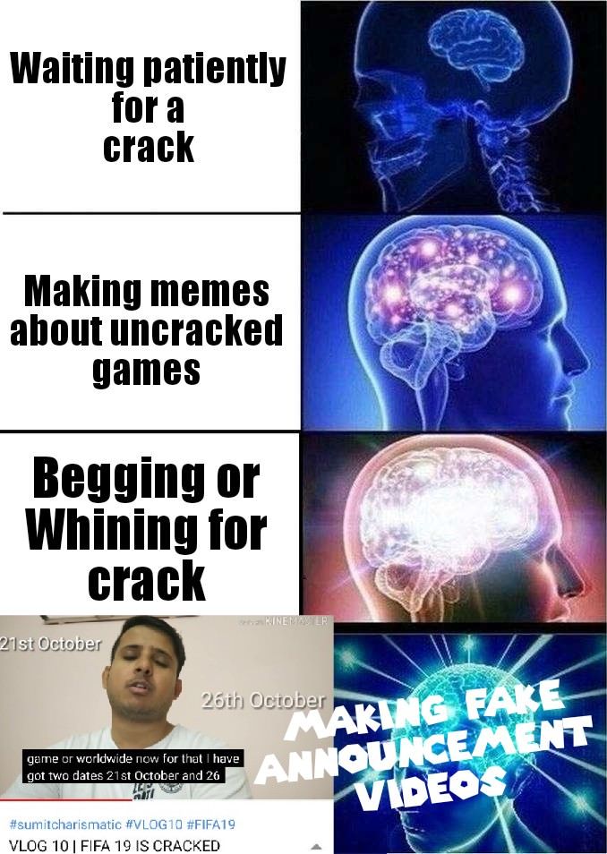 Stages of Crackwatchers | Scrolller