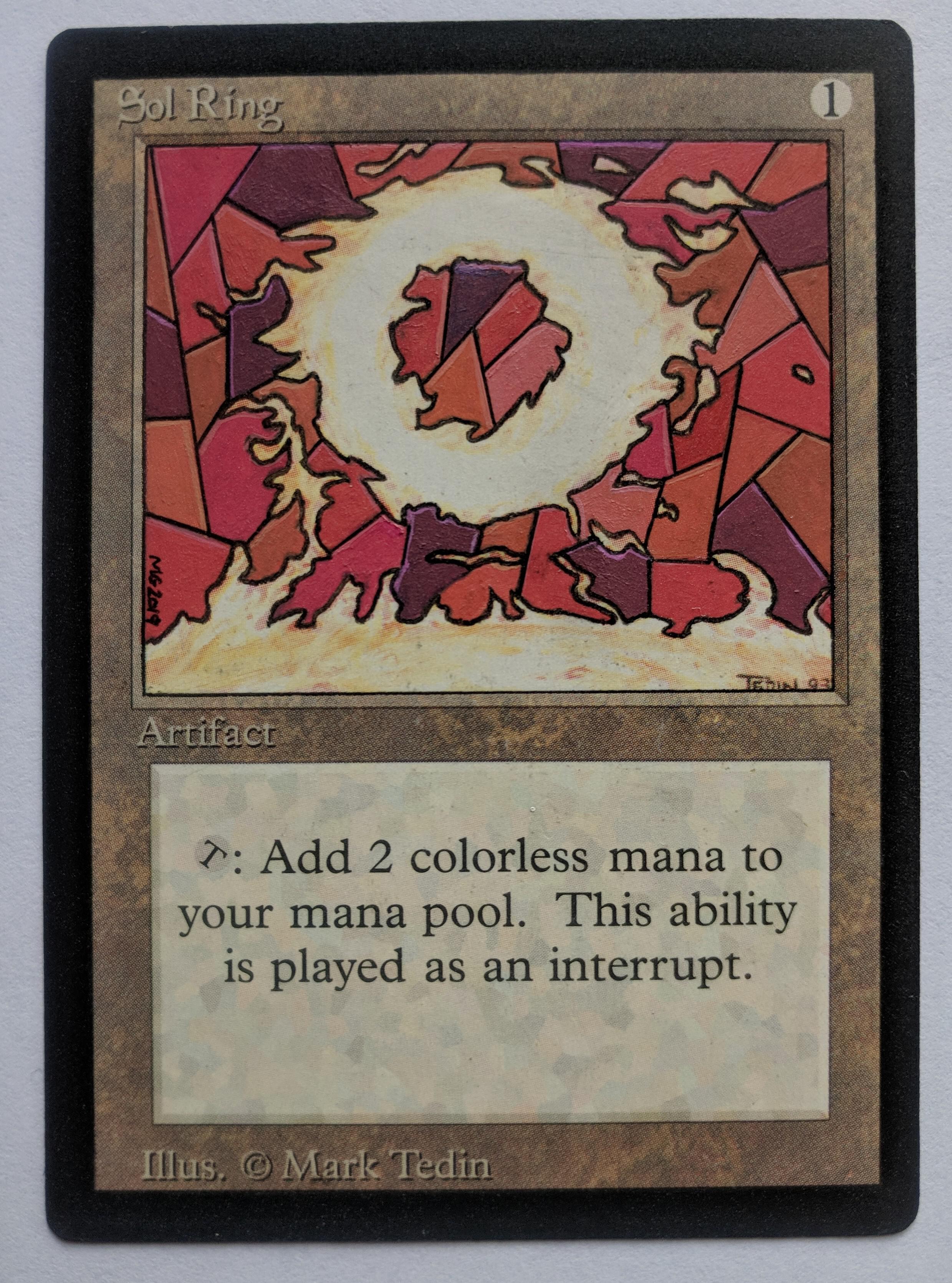 Stained Glass Sol Ring | Scrolller