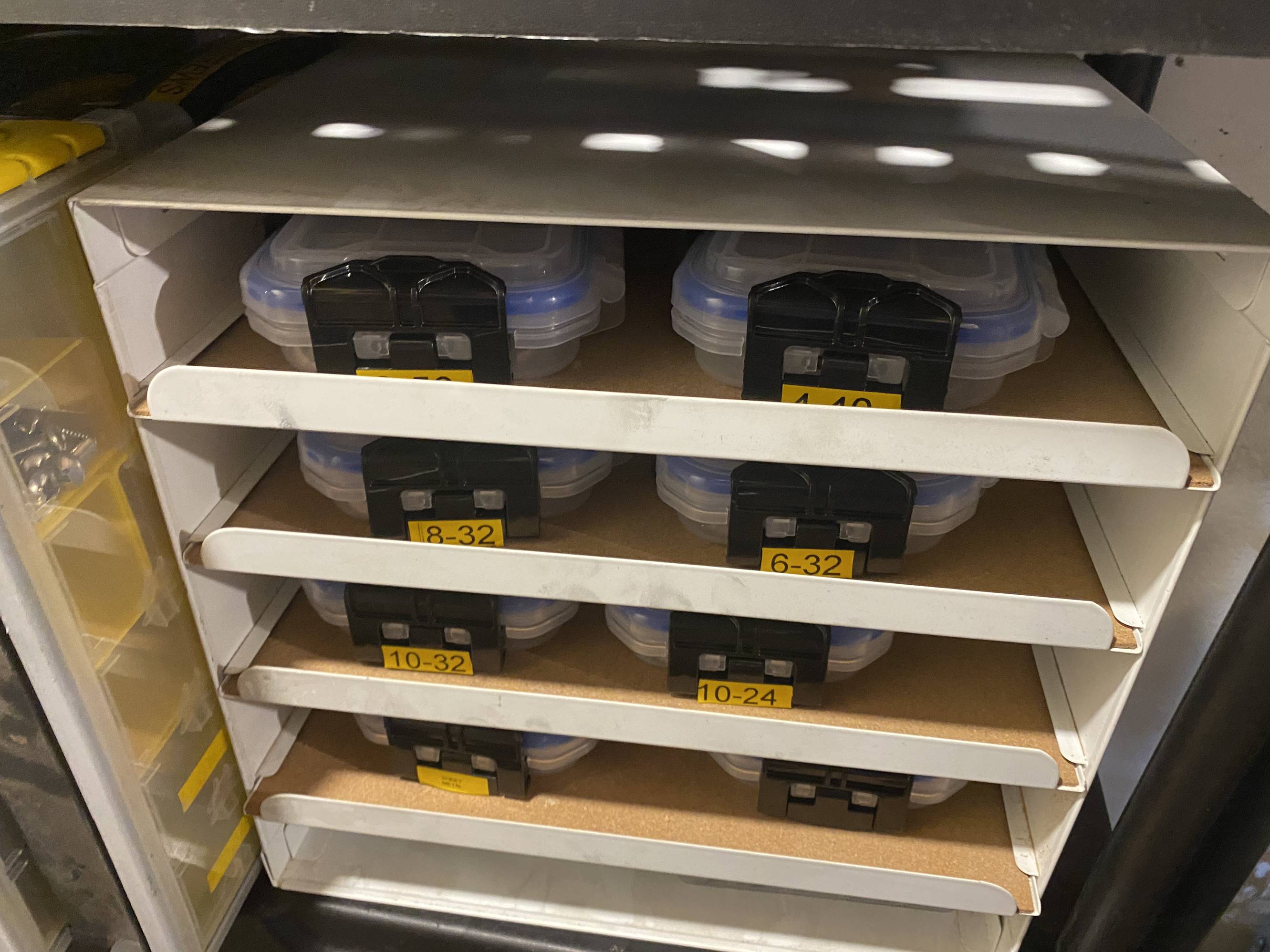 Stainless small hardware storage: done | Scrolller