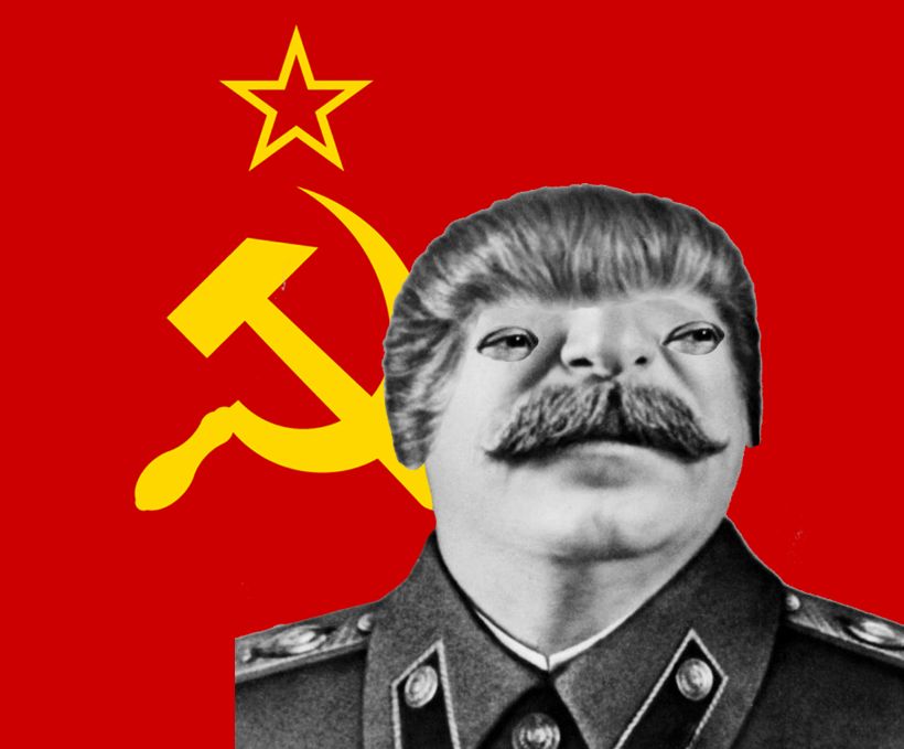 Stalin as a mole | Scrolller