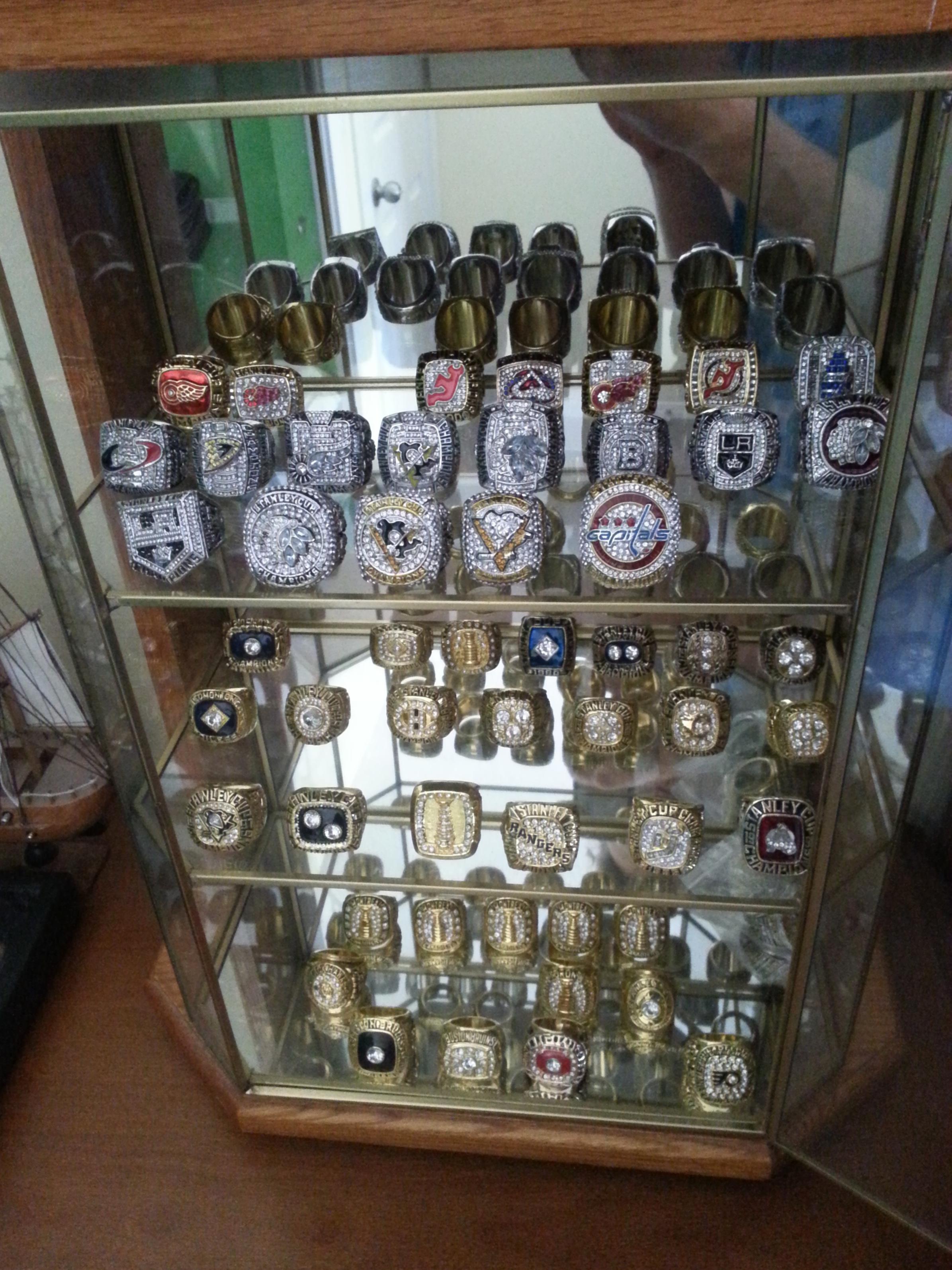 Stanley Cup Championship Replica Ring Collection | Scrolller