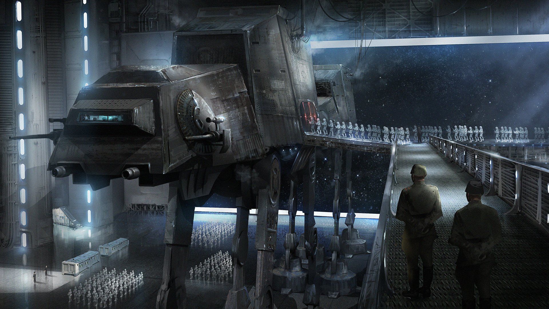 [Star Wars] AT-AT Deployment [1920×1080] | Scrolller