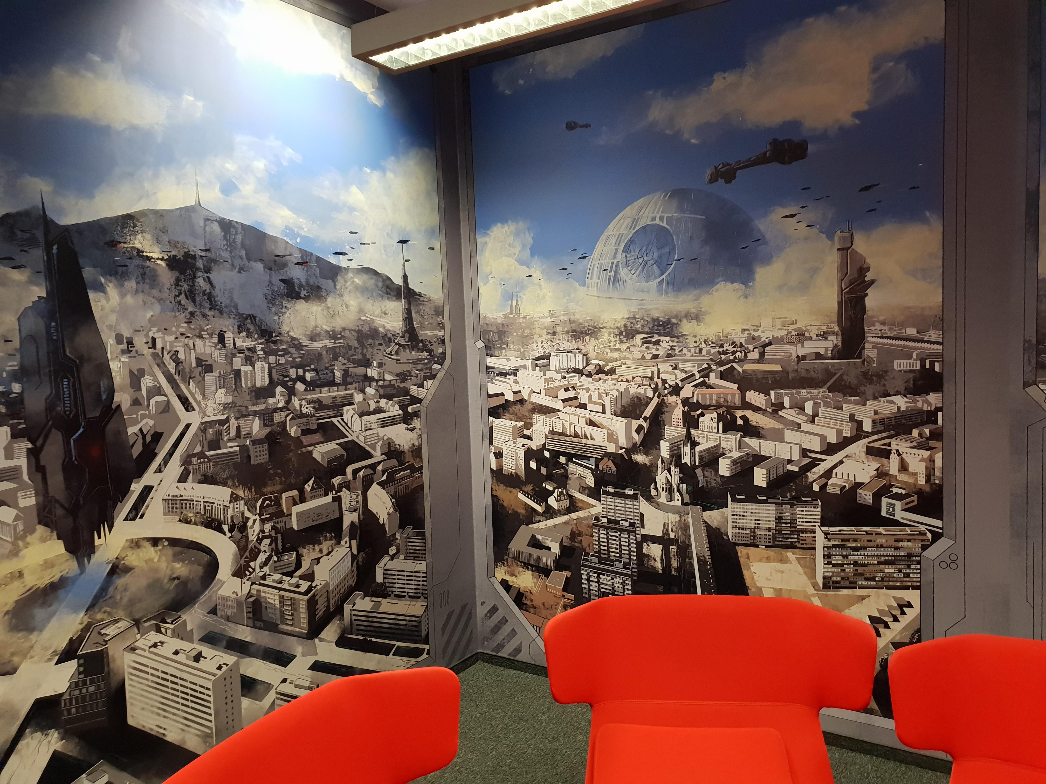 Star Wars inspired meeting room | Scrolller
