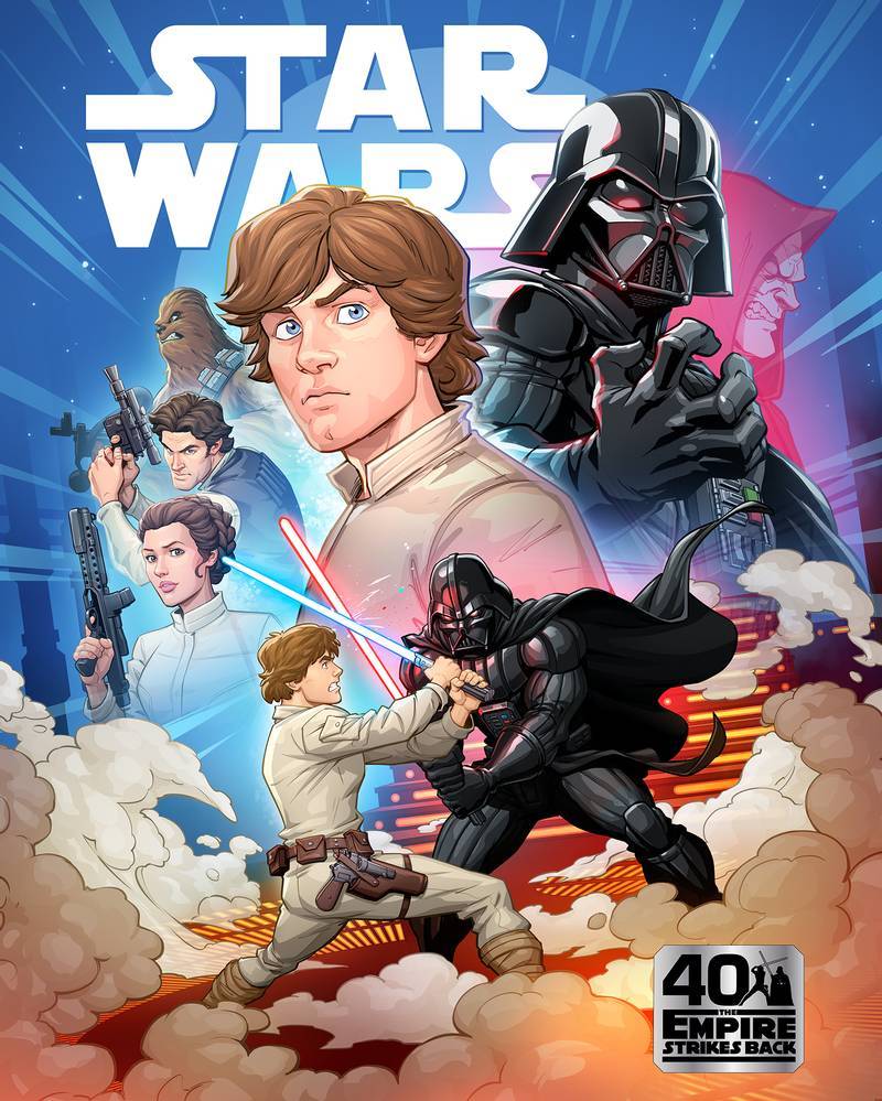 Star Wars The Empire Strikes Back by Patrick Brown | Scrolller