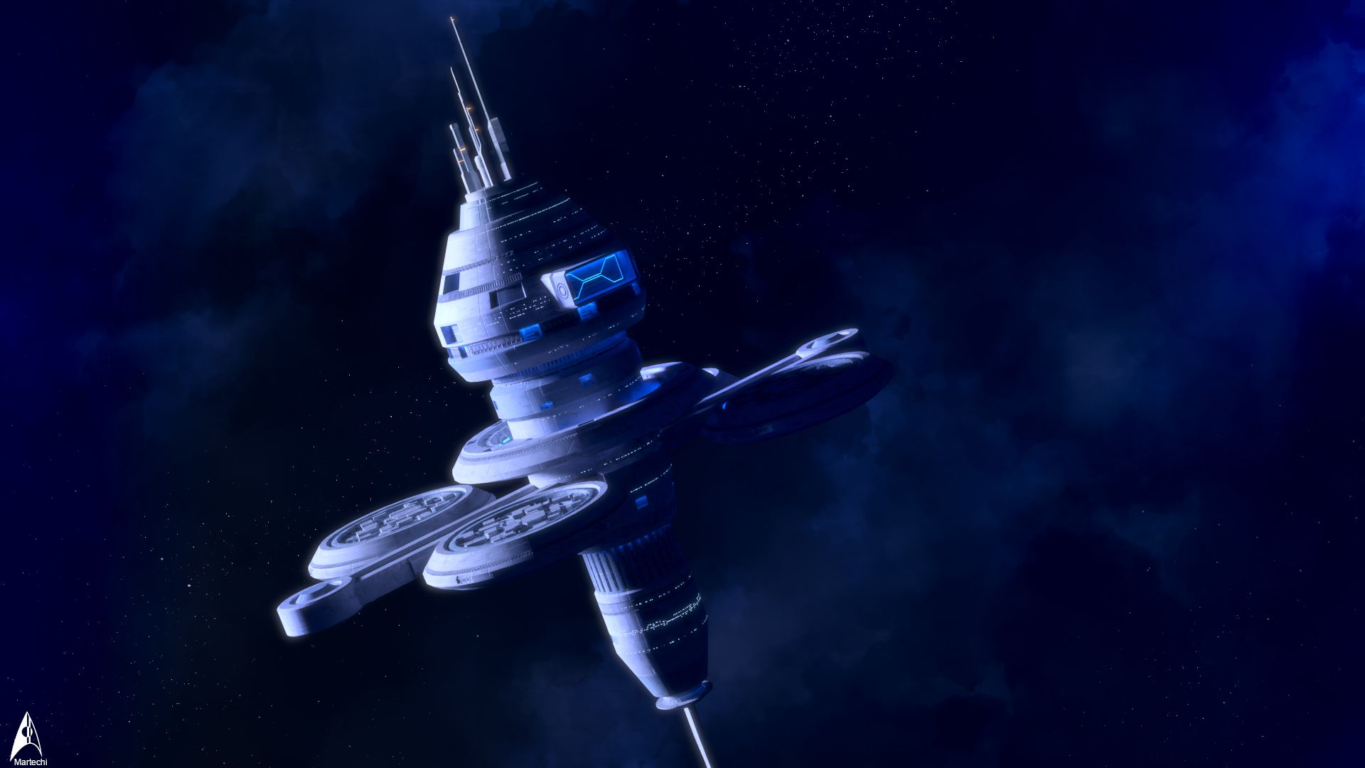 Starbase 553-A - by Martechi | Scrolller