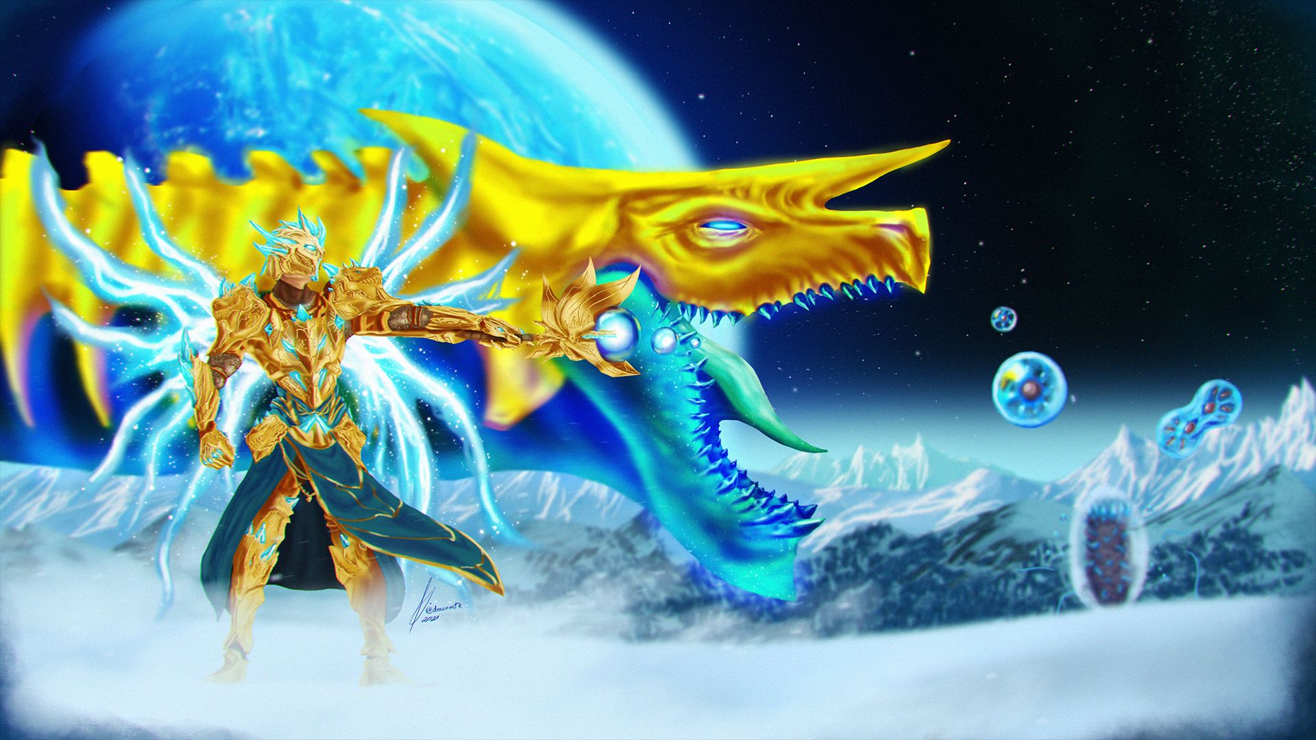 Stardust Beastmaster (fanart;wallpaper) | Scrolller