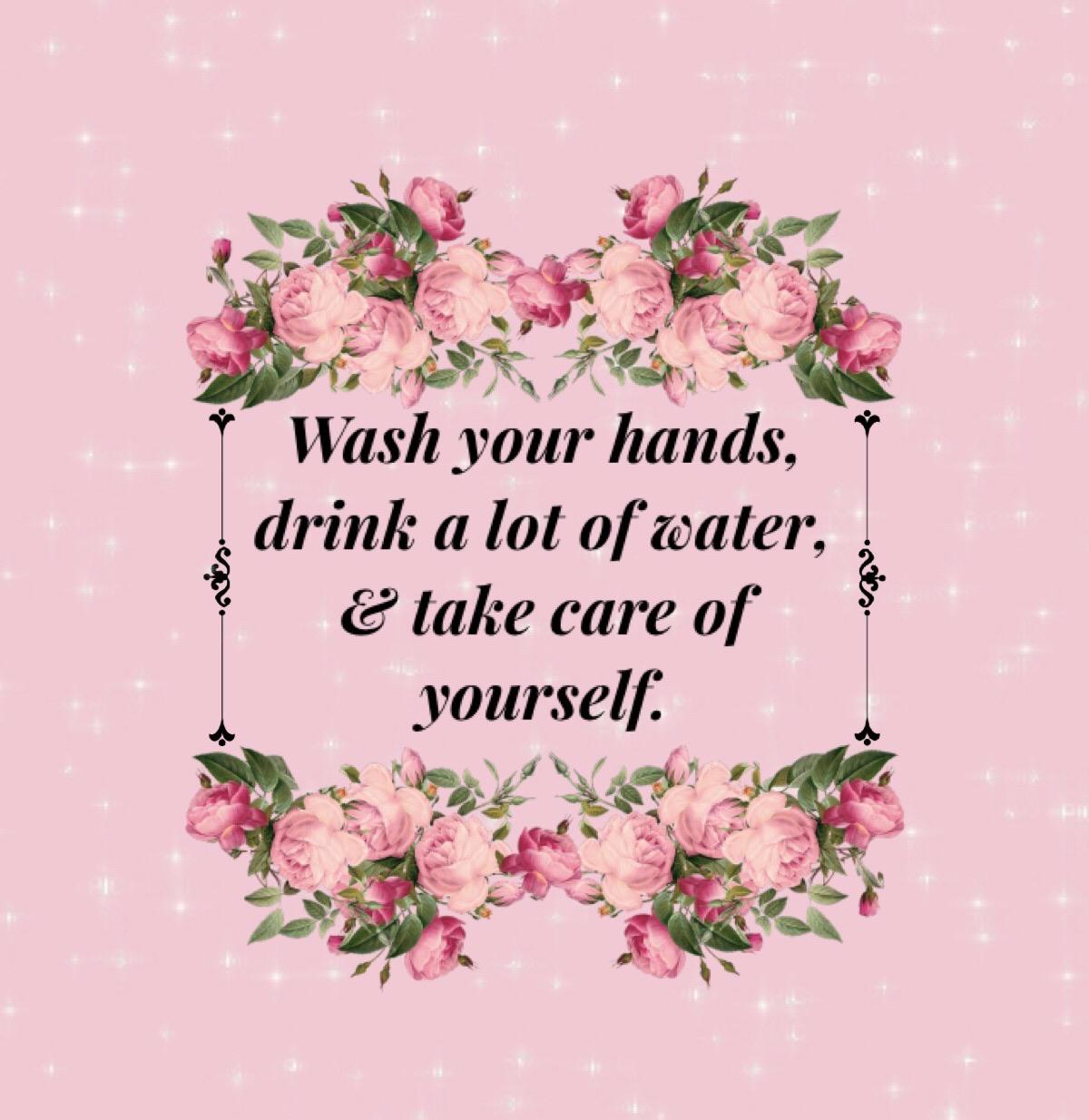 Stay positive and take care of yourself! ️ | Scrolller