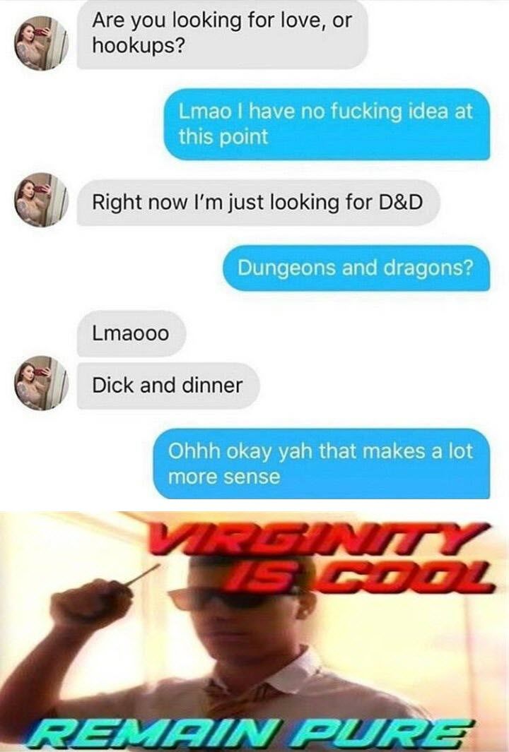 Stay pure bros, we've got this! | Scrolller