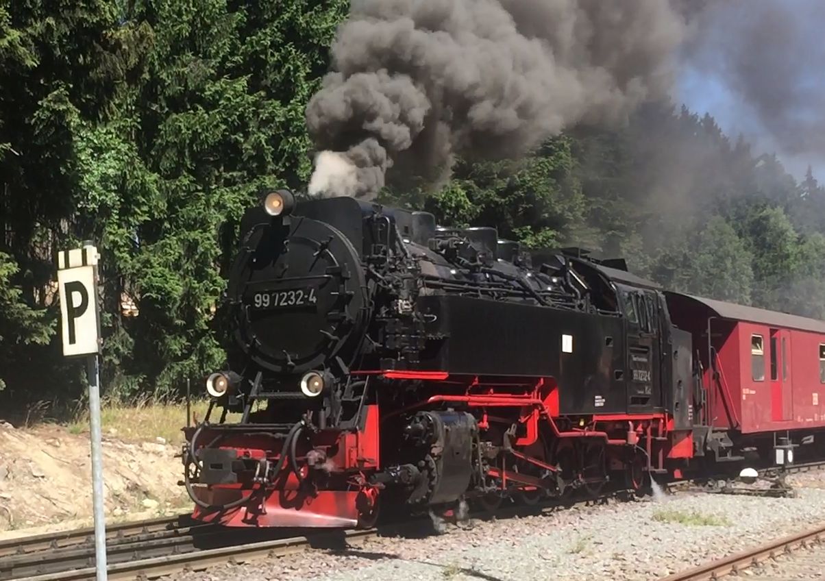 Steam locomotive 99 7232-4 | Scrolller