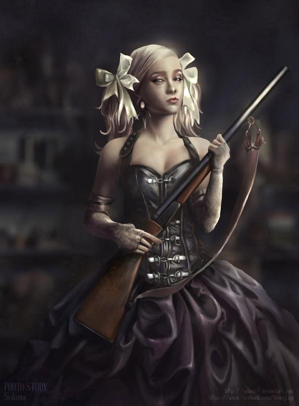 Steampunk Huntress by Hoang Lap | Scrolller