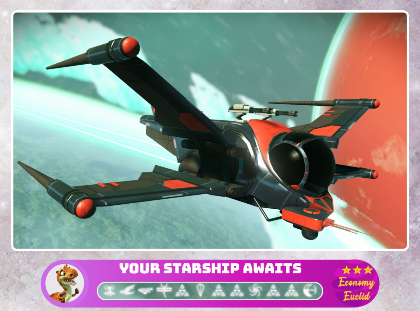 Steel Chrome & Red X-Wing Hopper Explorer. | Scrolller