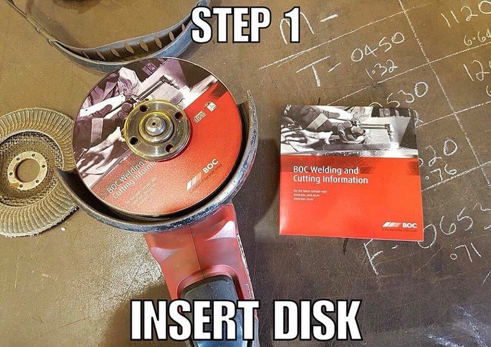 Step 1: Insert Disk | Scrolller