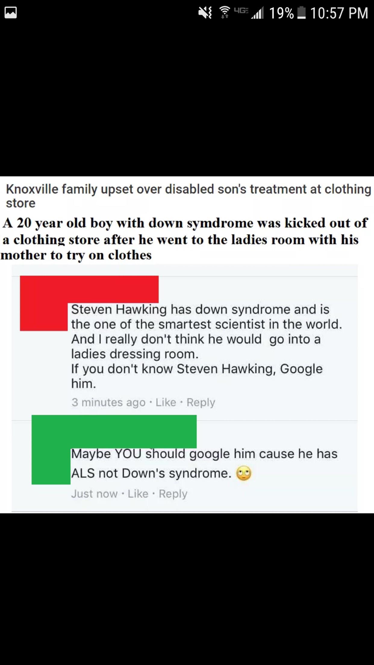 Stephen Hawking has Down syndrome! | Scrolller