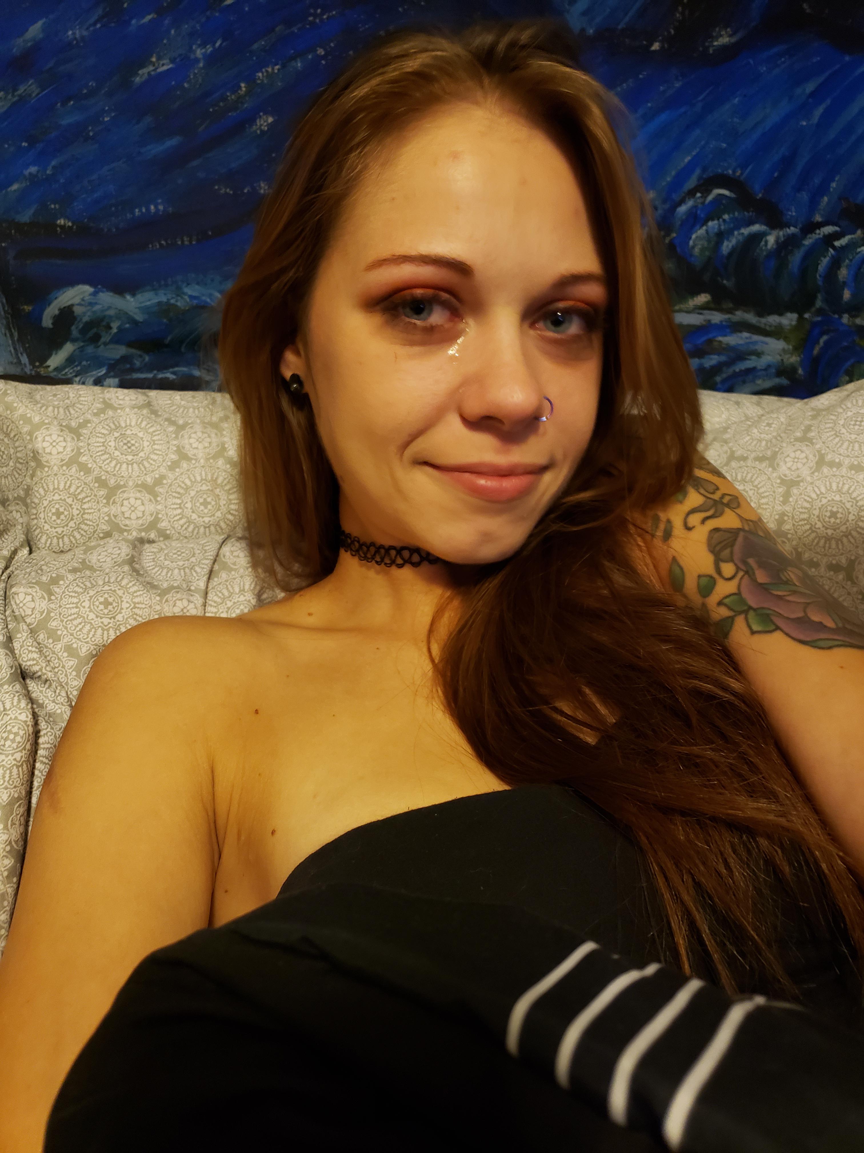 Stick in down my throat until my eyes water.. | Scrolller