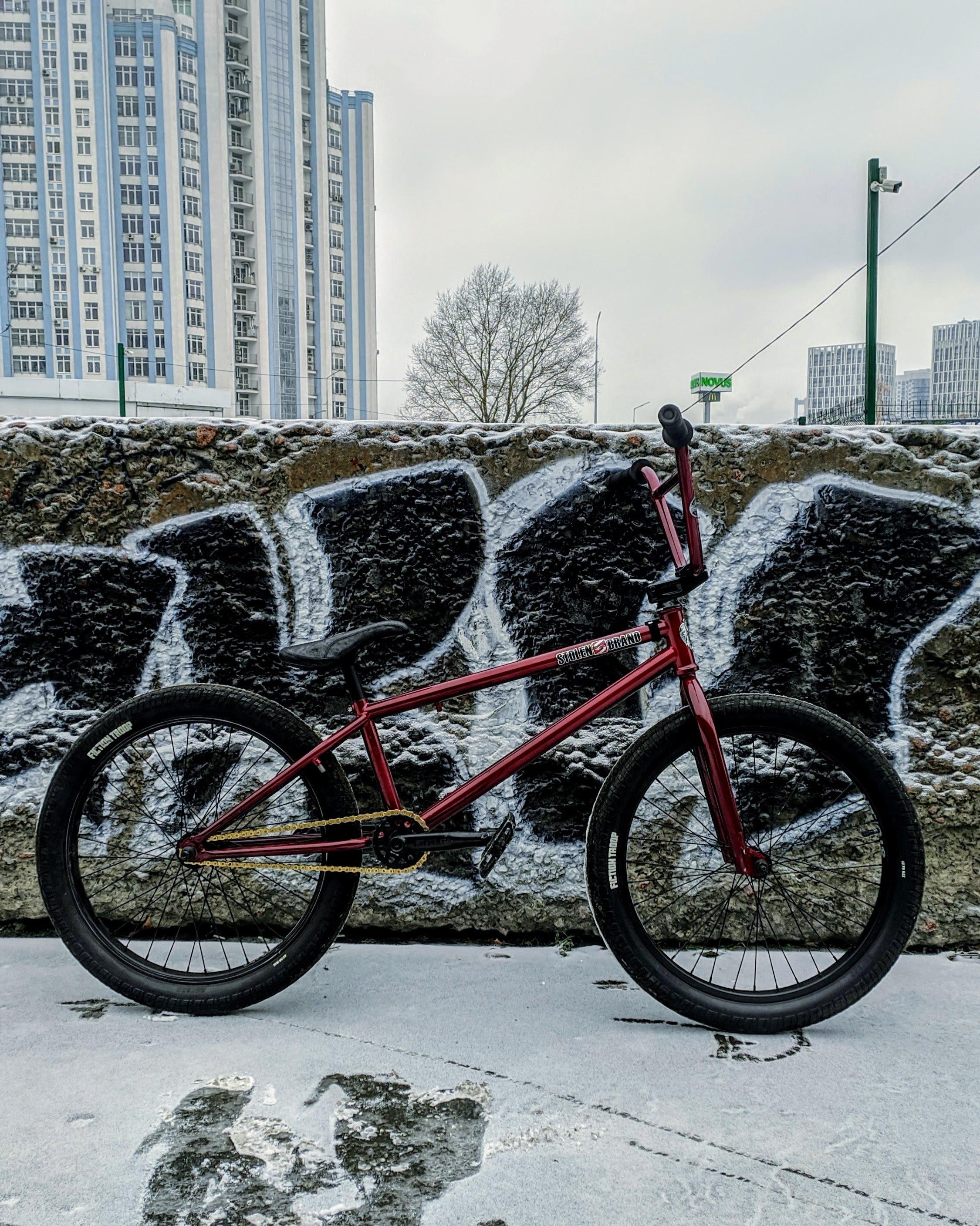 Stolen spade 22" switching from eunduro bike to BMX at 29, very excited | Scrolller